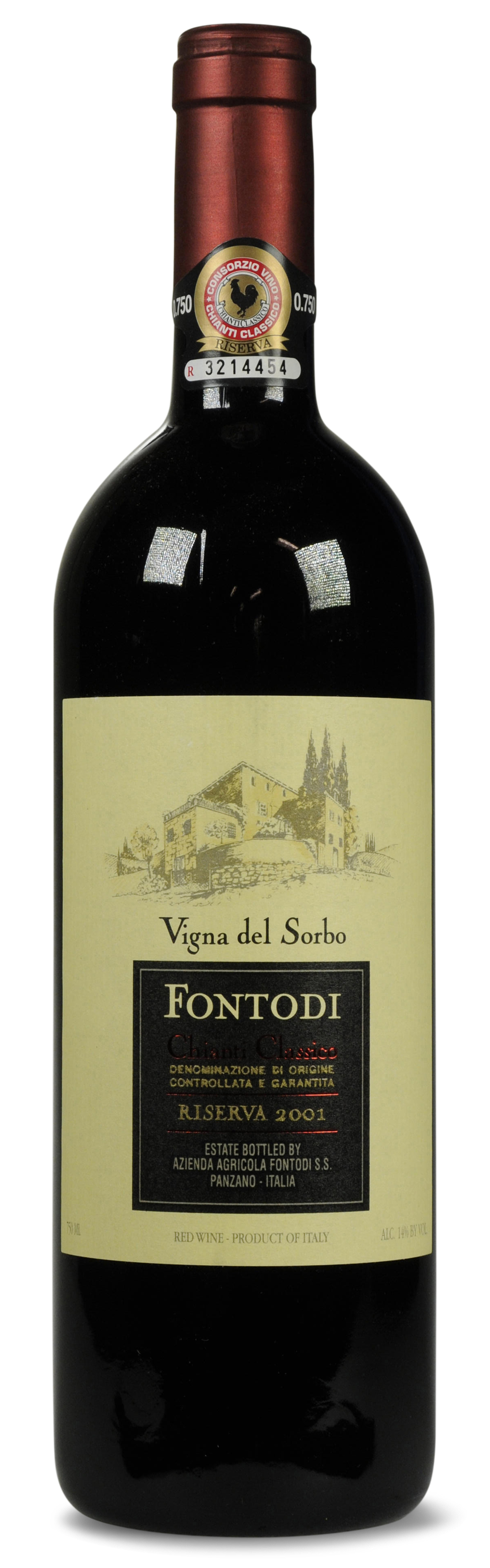 Fontodi, Chianti Classico Riserva, Vigna del Sorbo 2001, Tuscany ...