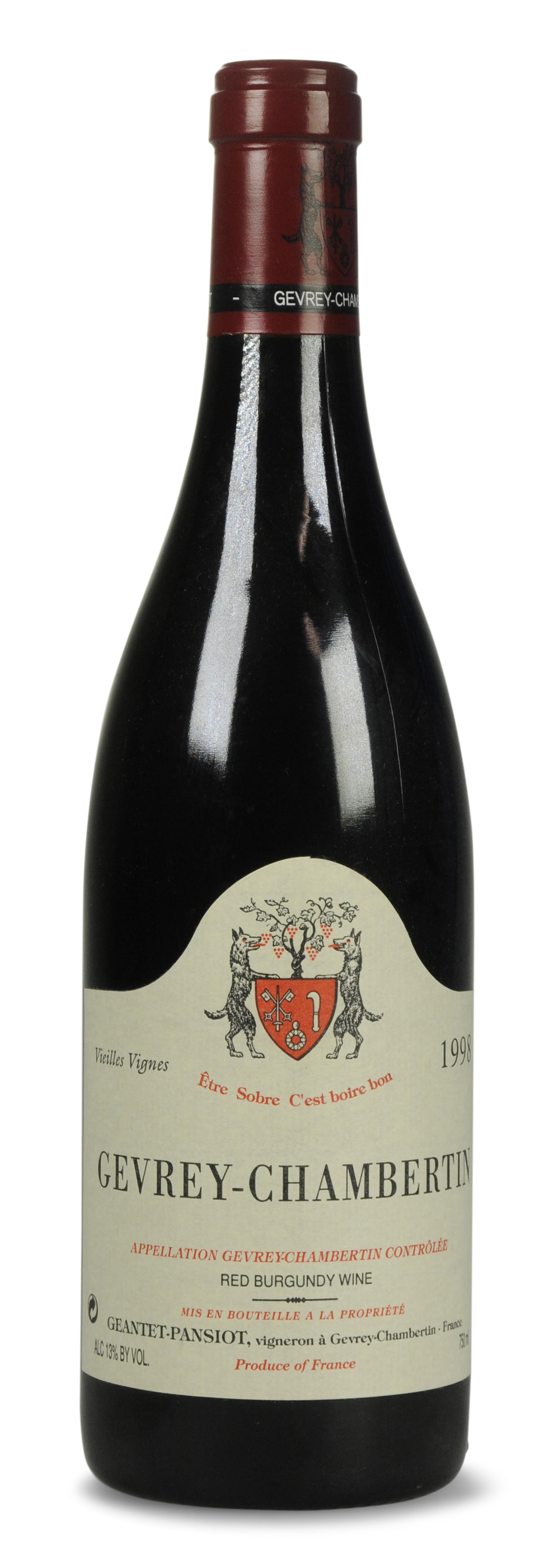 Geantet-Pansiot, Gevrey-Chambertin 1998, Côte de Nuits | Christie’s