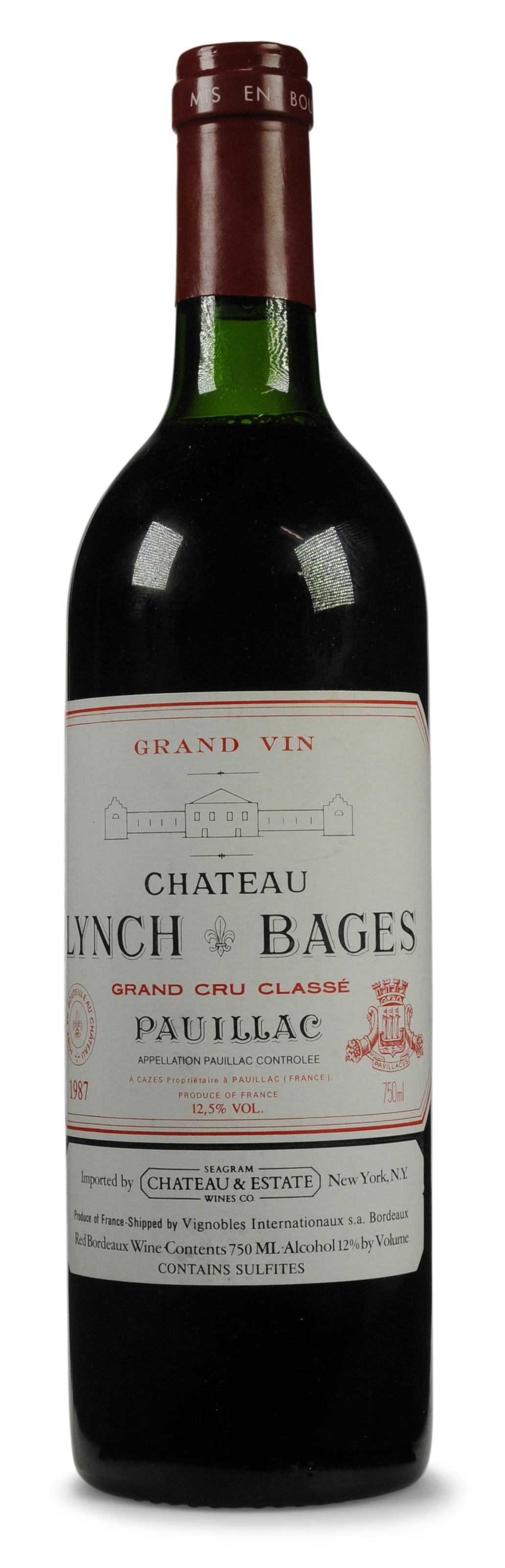 Château Lynch-Bages 1987, Pauillac, 5ème cru classé | Christie’s