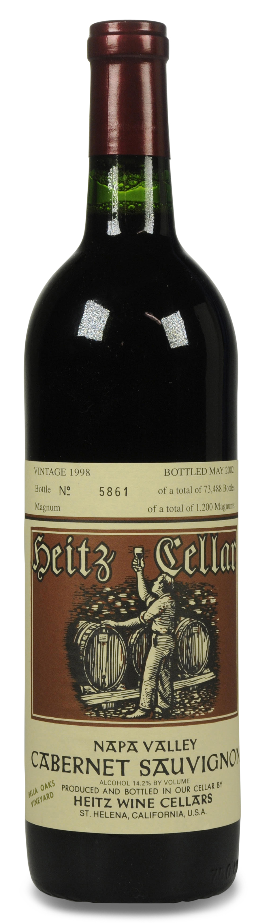 Mixed Heitz Cellars, Cabernet Sauvignon 1998, Napa Valley | Christie’s