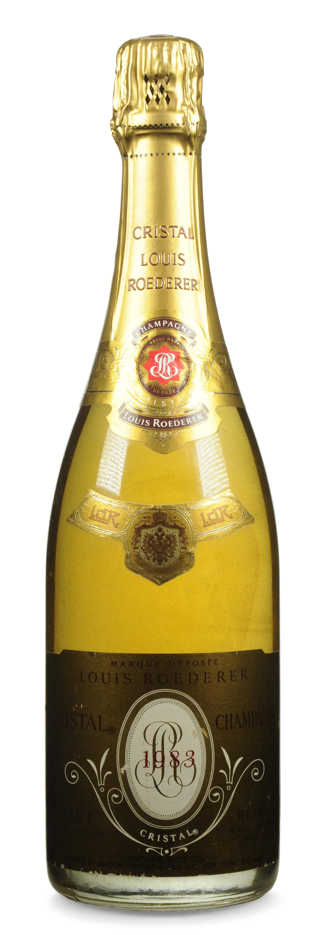 Bollinger, RD 1975, Krug 1981, 1985, and Cristal 1983, | Christie’s