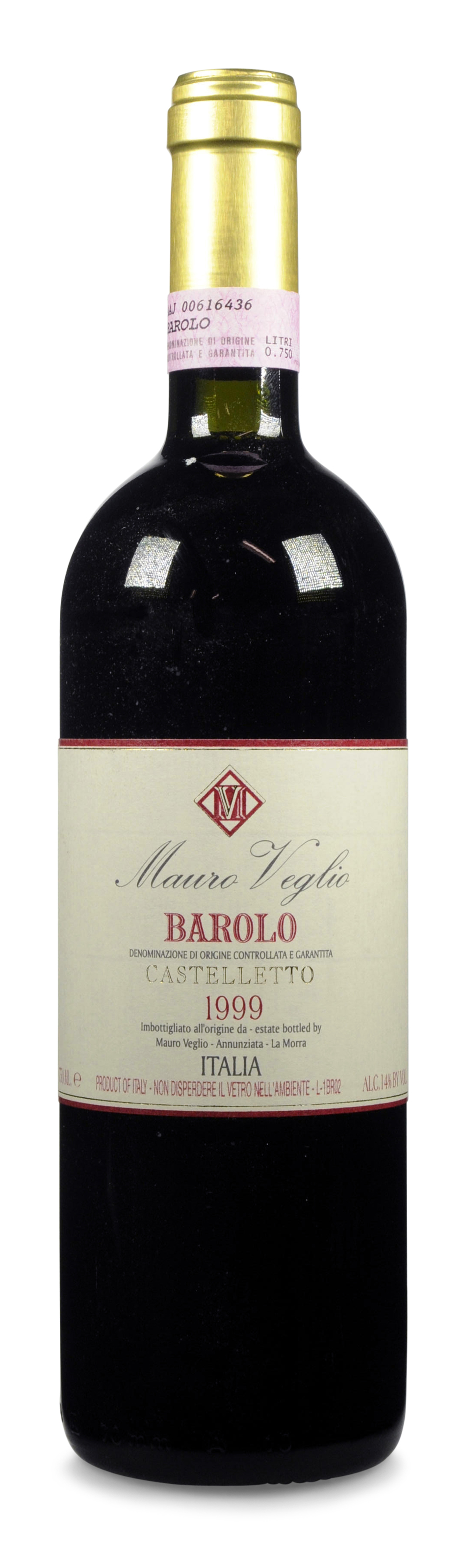 Mauro Veglio, Barolo Casteletto 1999, Piedmont | Christie’s