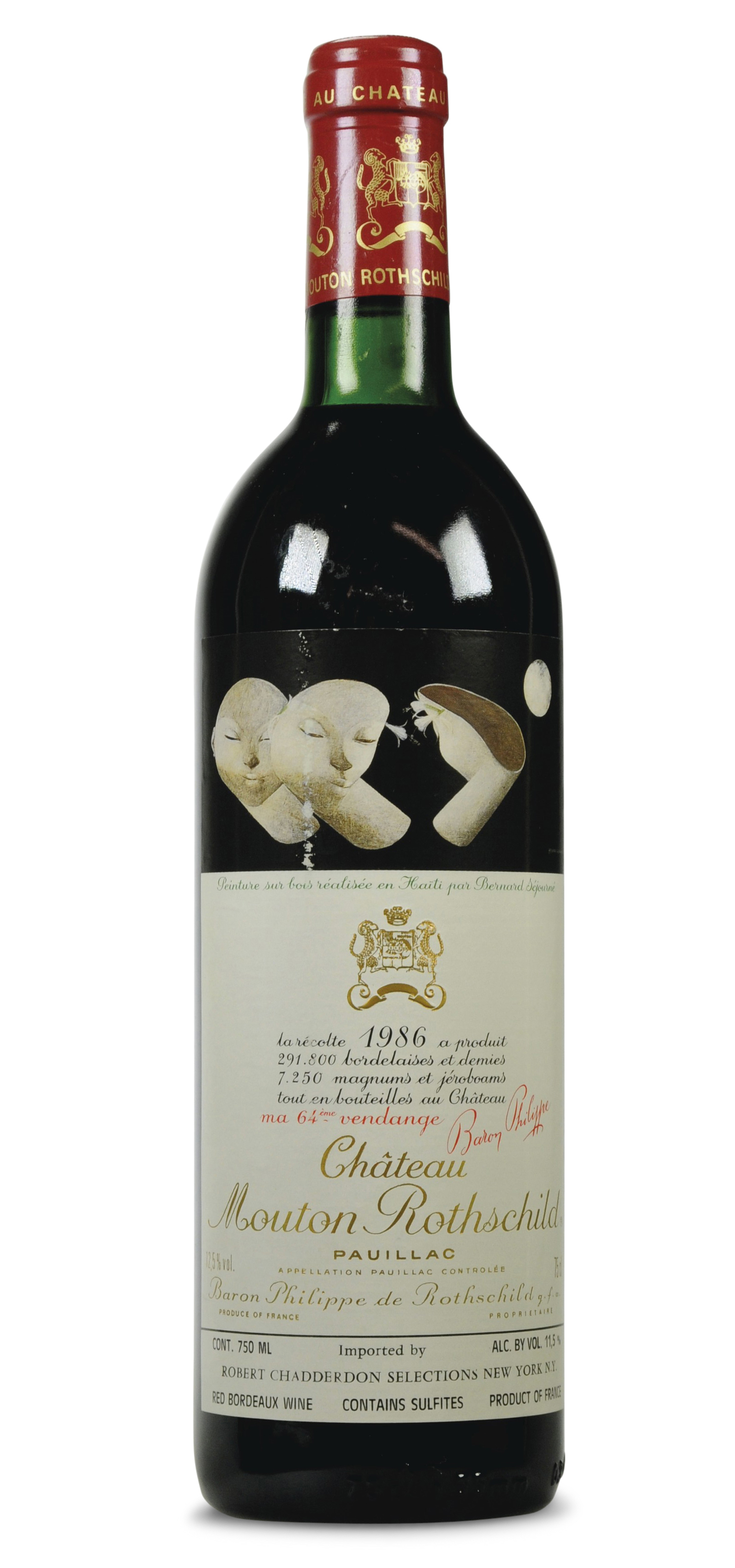 Château Mouton-Rothschild 1986, Pauillac, 1er cru classé | Christie’s