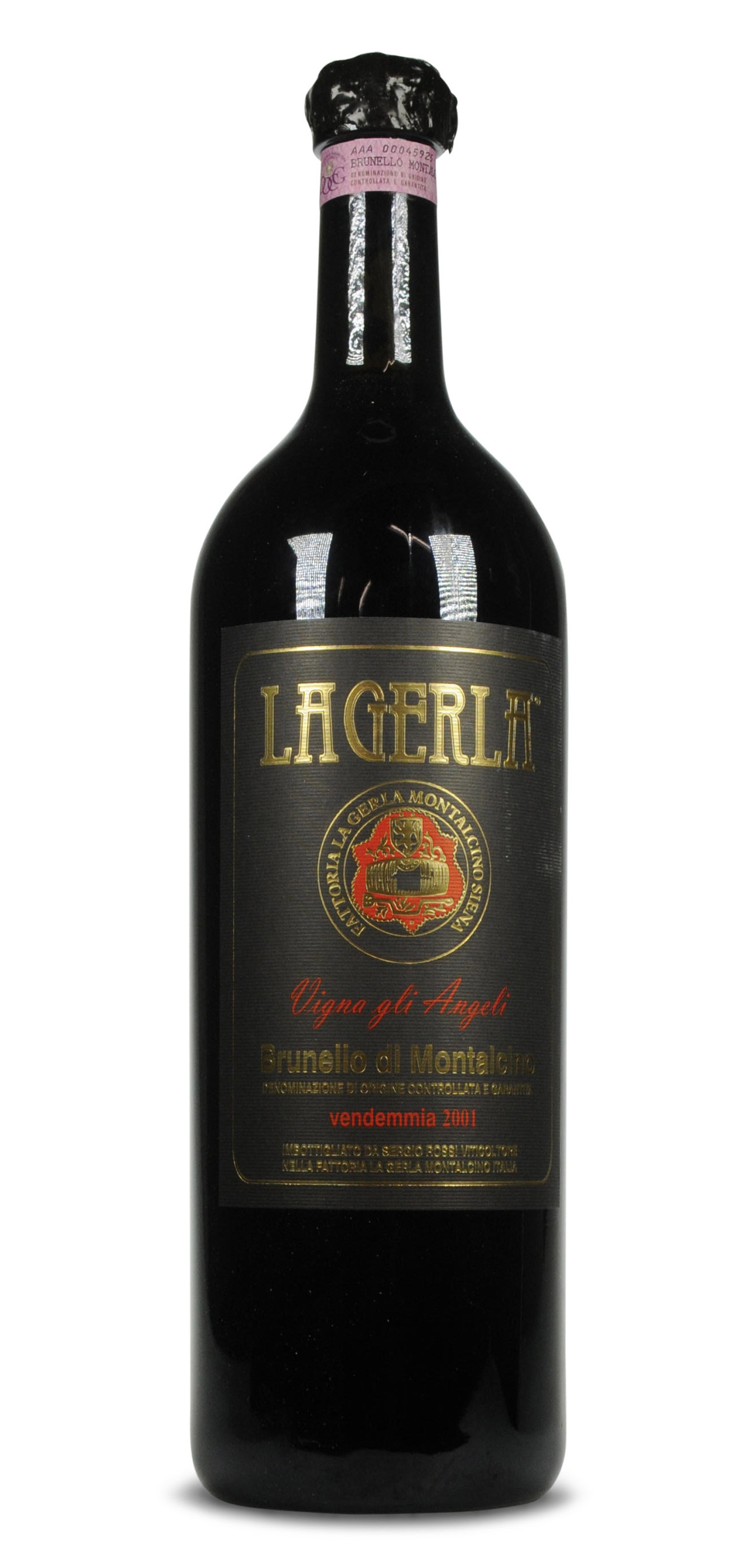 La Gerla, Brunello di Montalcino, Vigna gli Angeli 2001, Tuscany ...