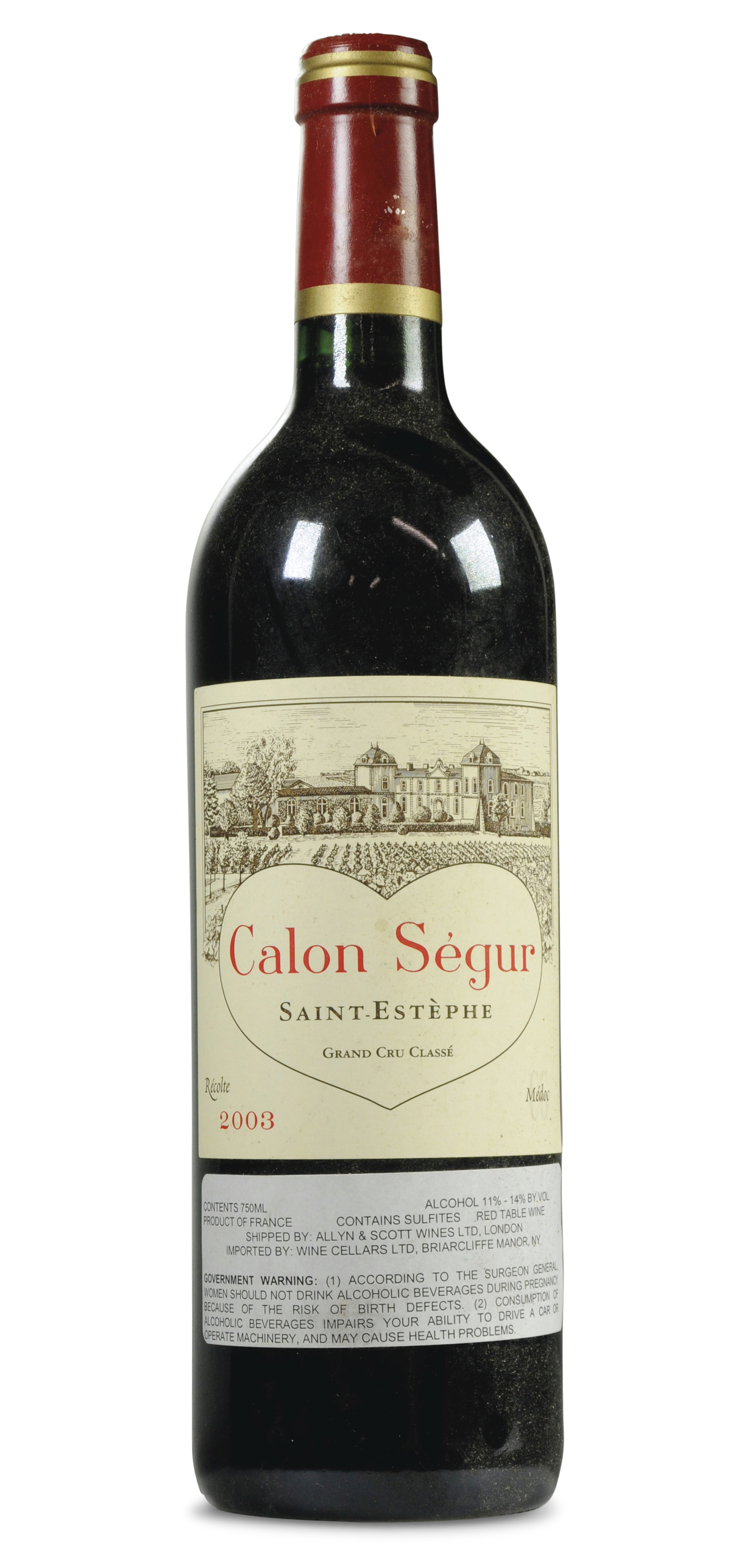 Château Calon-Ségur 2003, Saint-Estéphe, 3ème cru classé | Christie’s