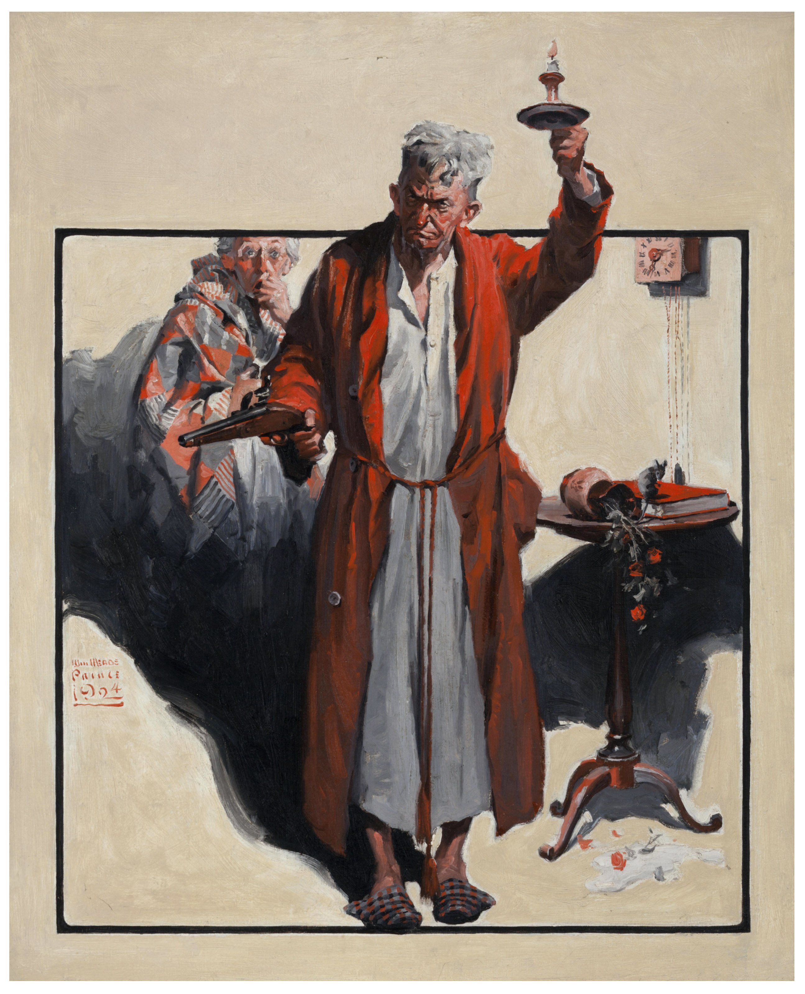 Something Went Bump in the Night, William Meade Prince (1853-1951 ...