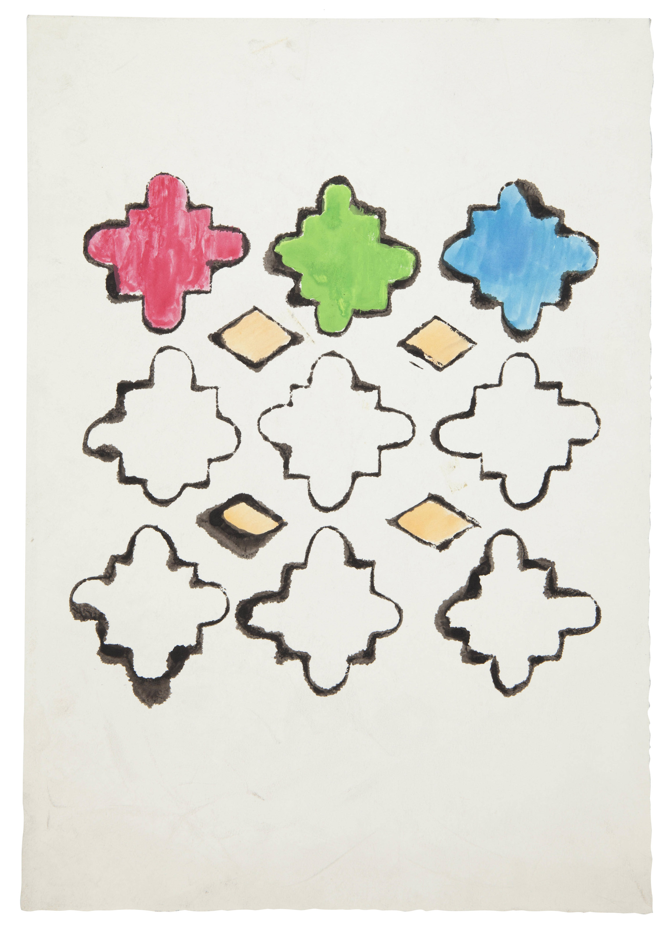 Abstract Pattern, ANDY WARHOL (1928-1987) | Christie’s