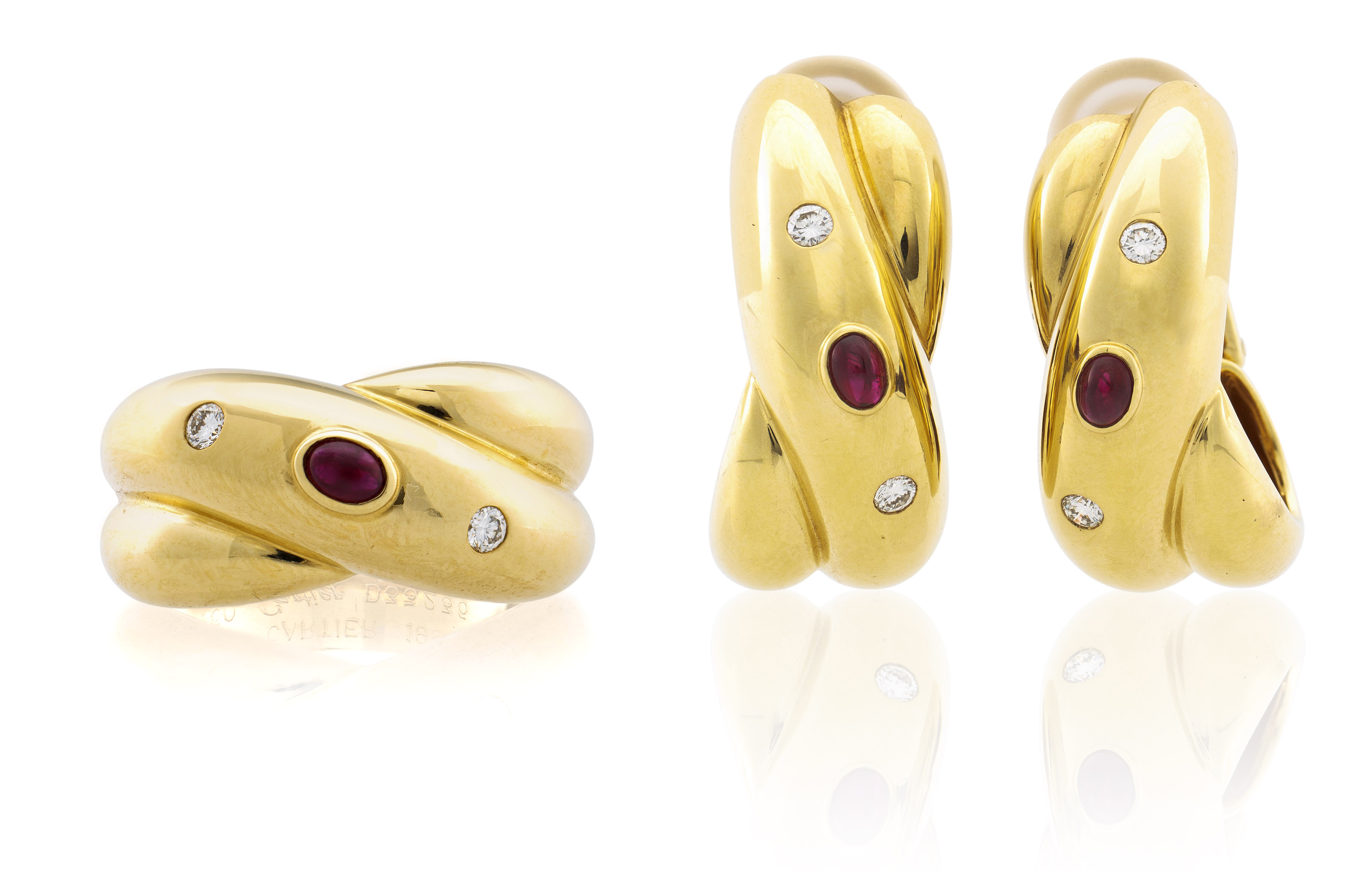CARTIER RUBY AND DIAMOND JEWELRY, | Christie’s