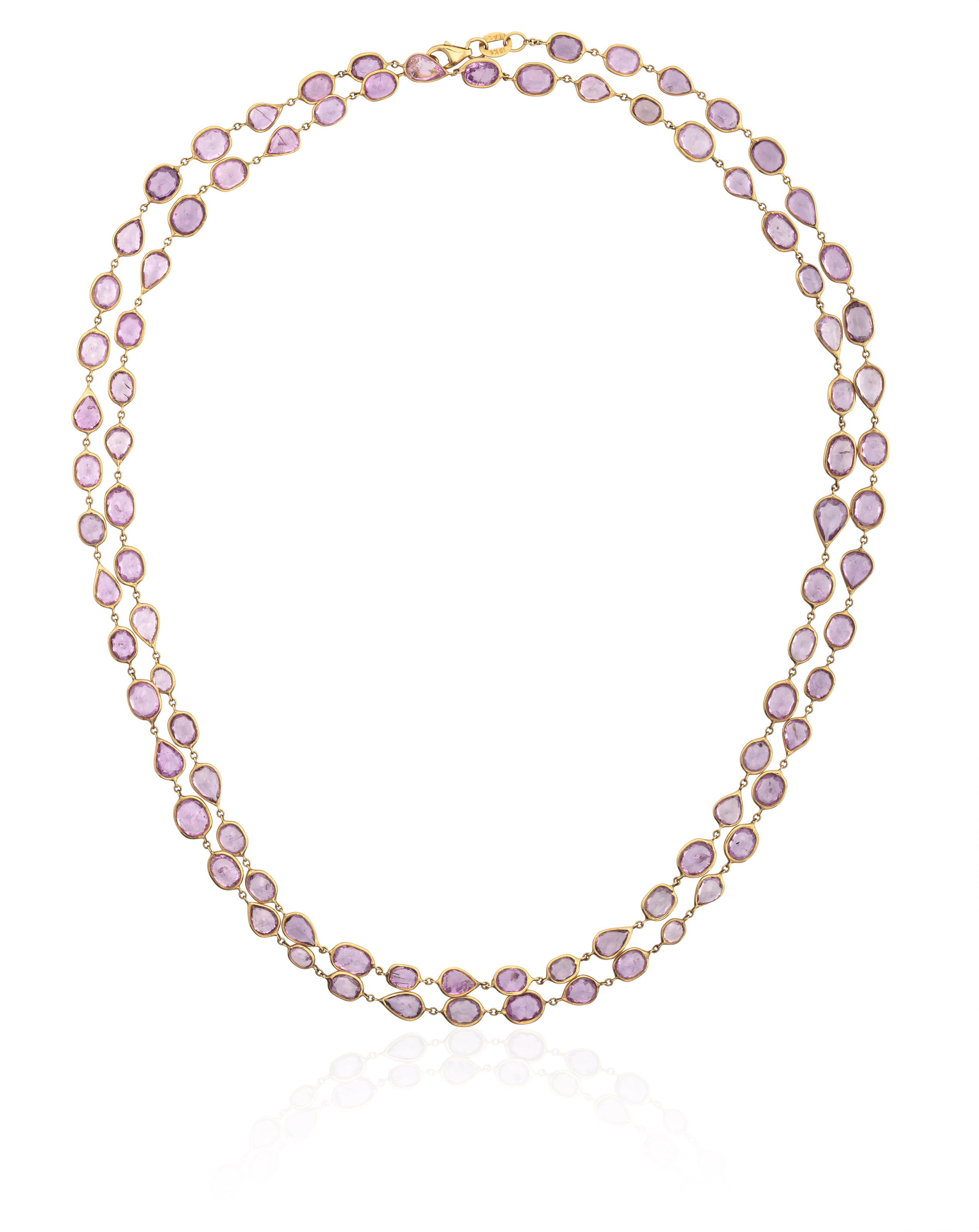 PINK SAPPHIRE LONG CHAIN NECKLACE, | Christie’s