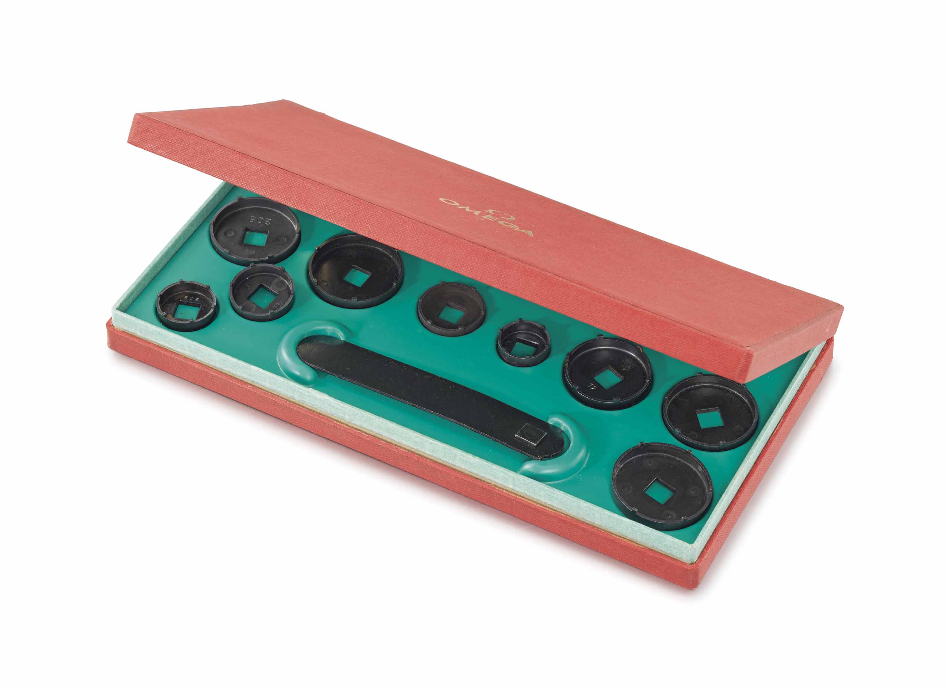 Omega A Rare Box of Various Wristwatch Case Openers - auctions & price ...