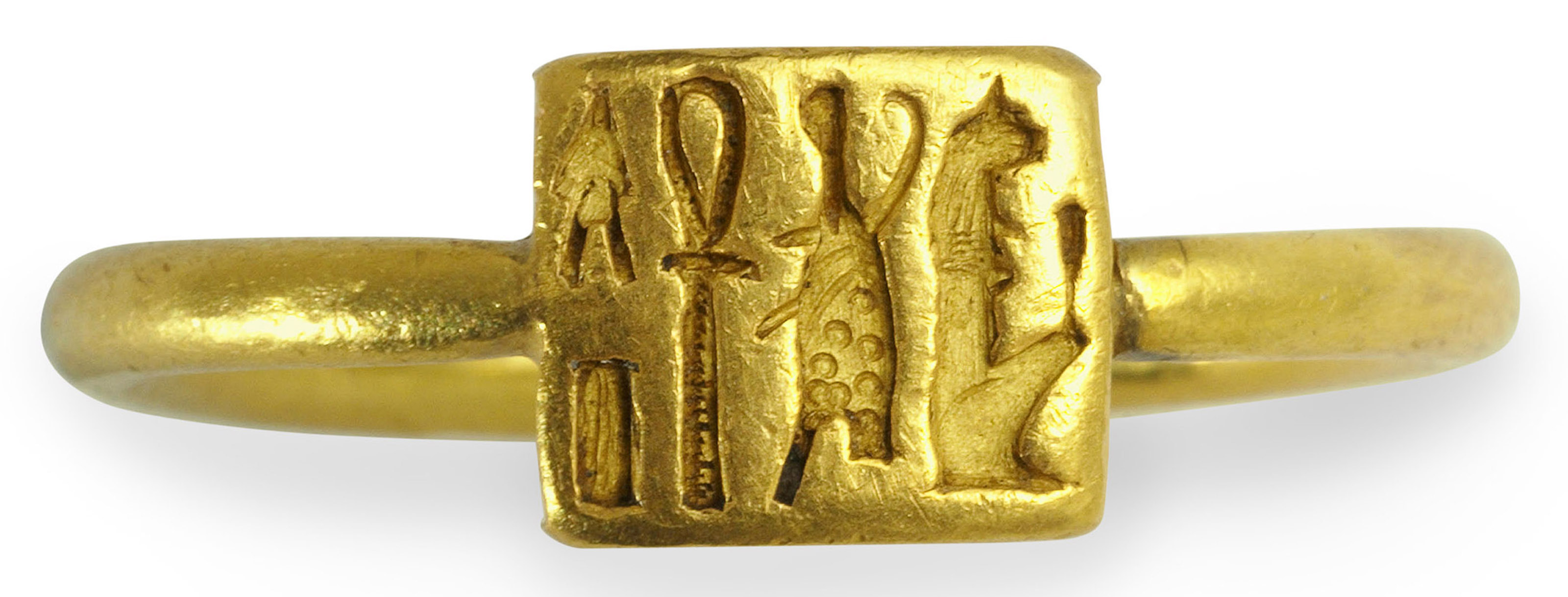 AN EGYPTIAN GOLD FINGER RING, LATE PERIOD, 664-332 B.C. | Christie’s