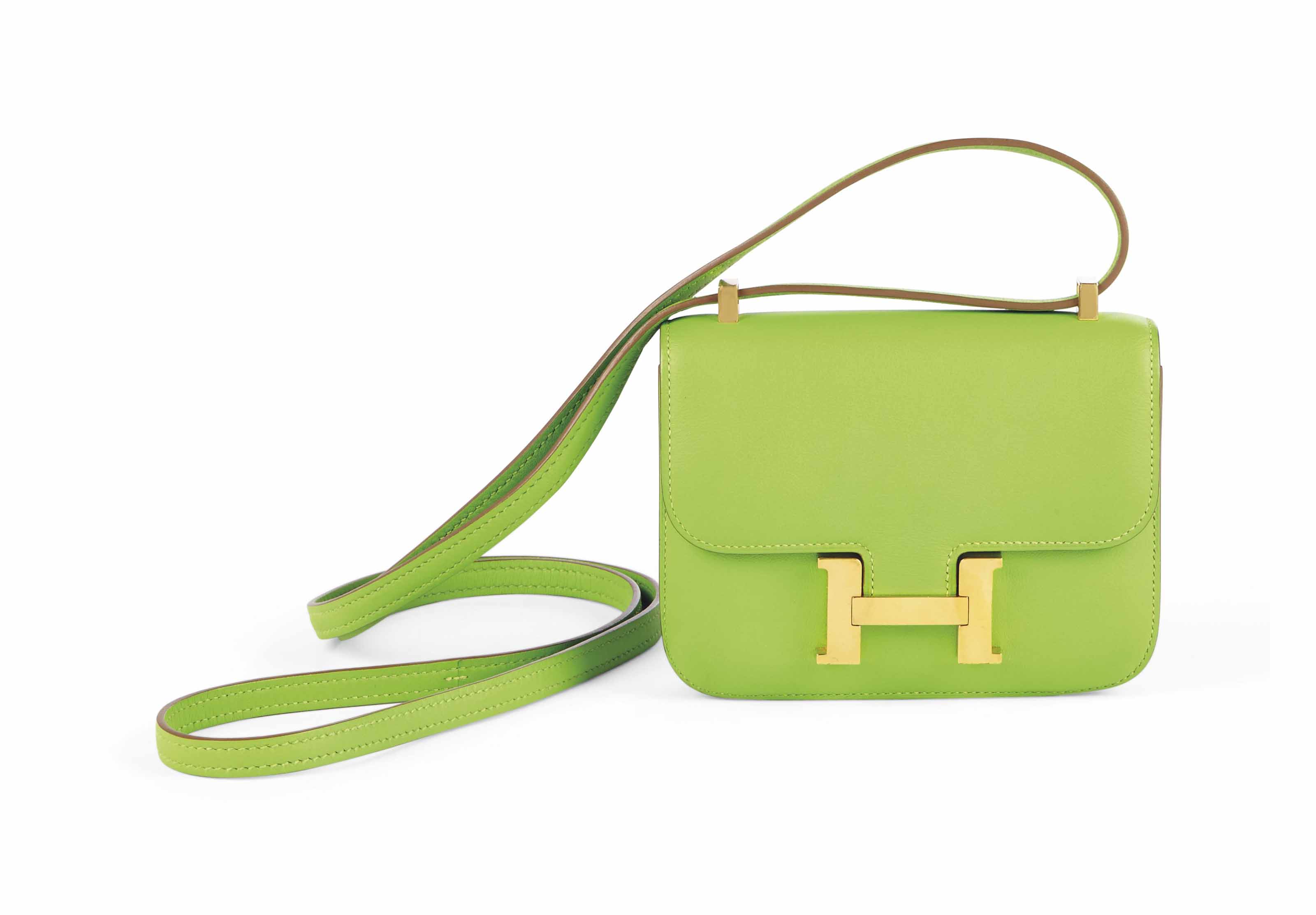 RARE SAC KELLY SELLIER 28 EN CUIR D'AGNEAU TRICOLORE OR, ARGENT ...