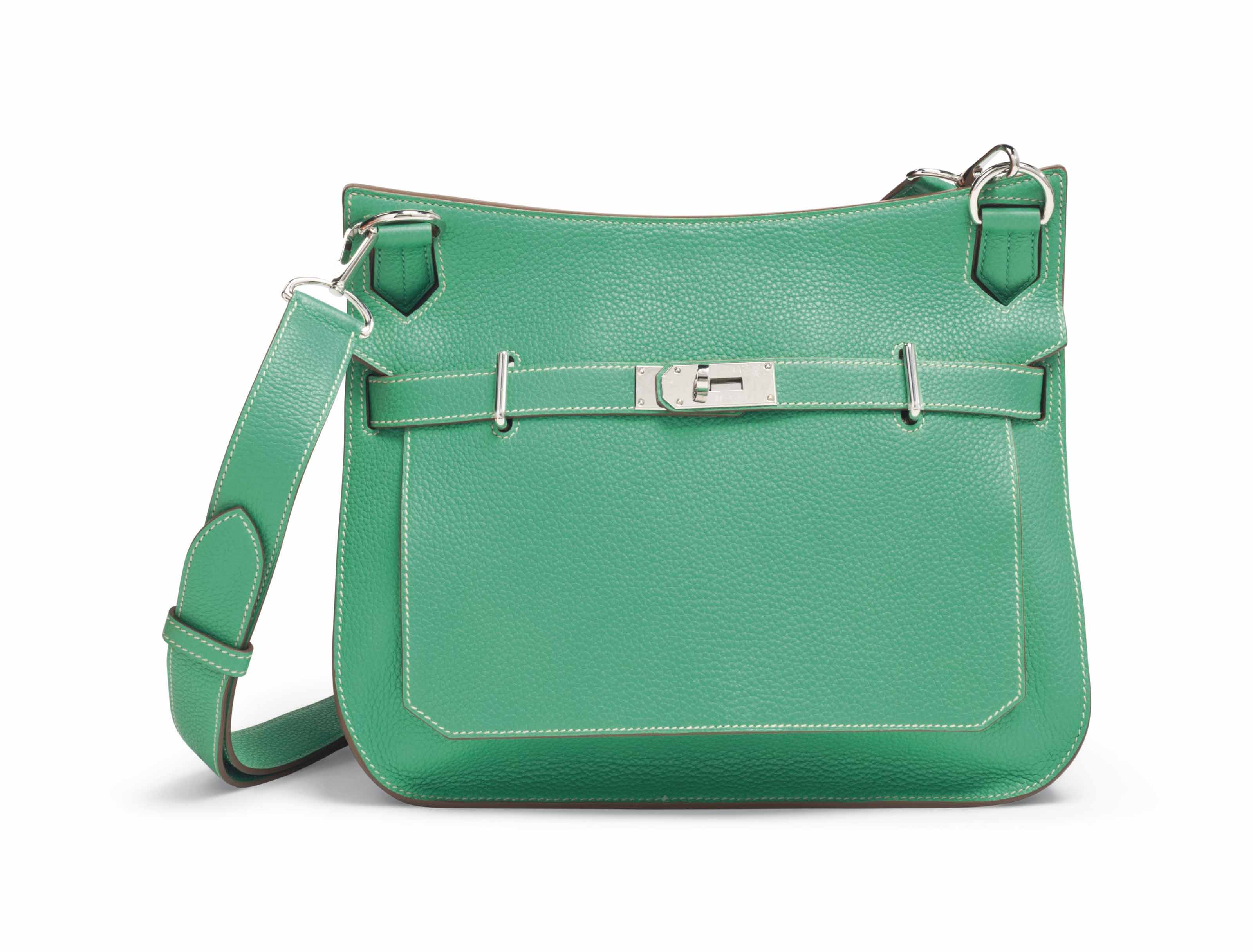RARE SAC KELLY SELLIER 28 EN CUIR D'AGNEAU TRICOLORE OR, ARGENT ...