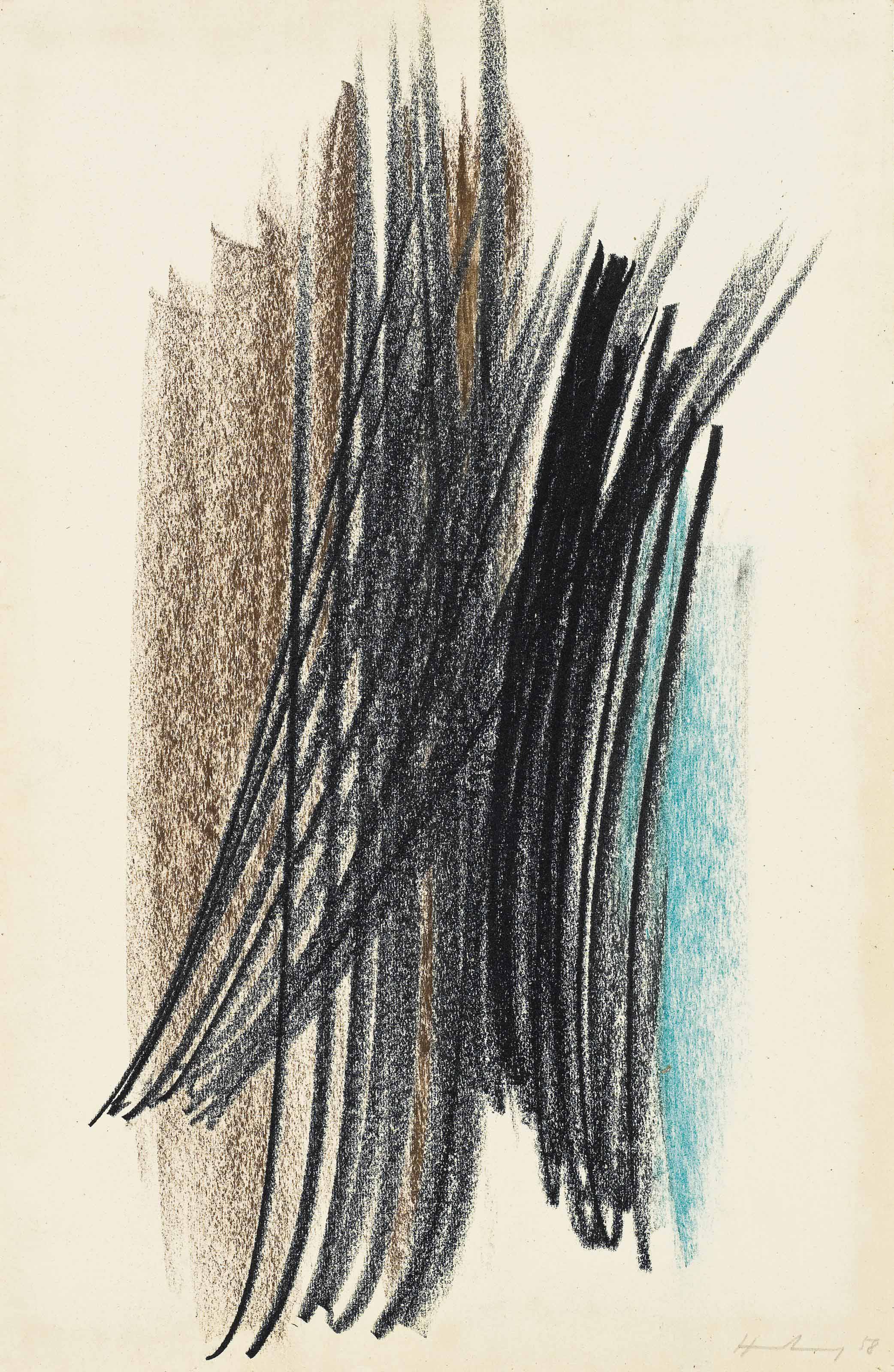 HANS HARTUNG (1904 - 1989) , P1958-34 | Christie's
