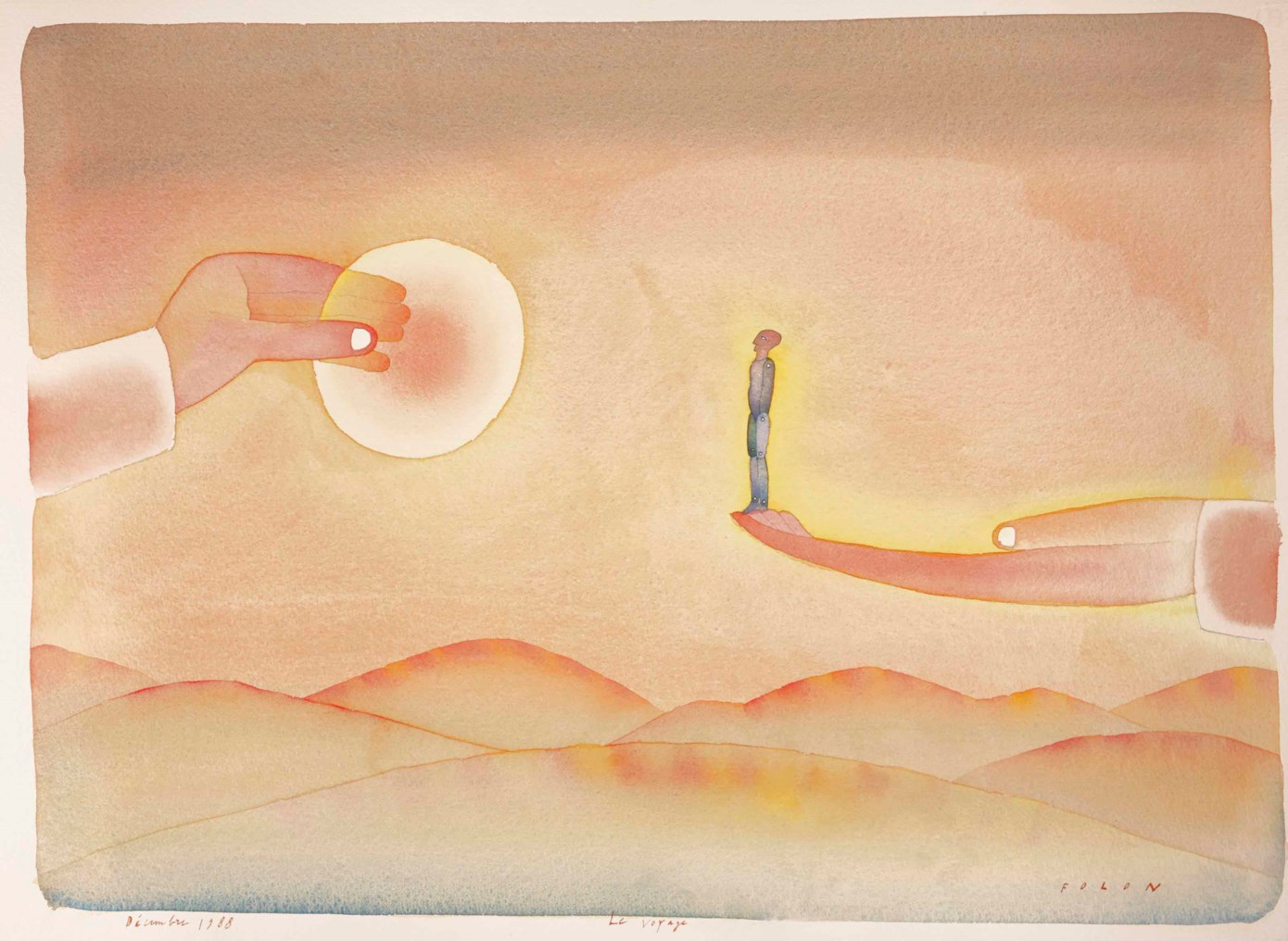 JEAN-MICHEL FOLON (1934-2005), LE VOYAGE | Christie's