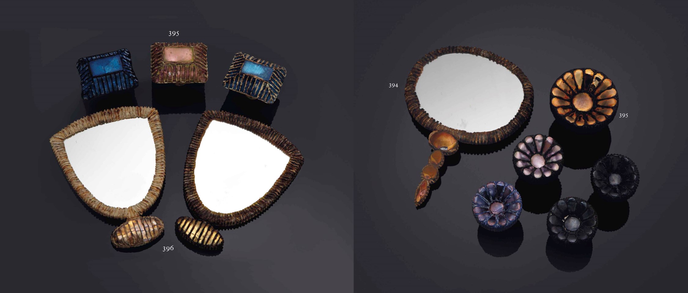 LINE VAUTRIN (1913-1997), ENSEMBLE DE HUIT BOUTONS DE PORTE | Christie's