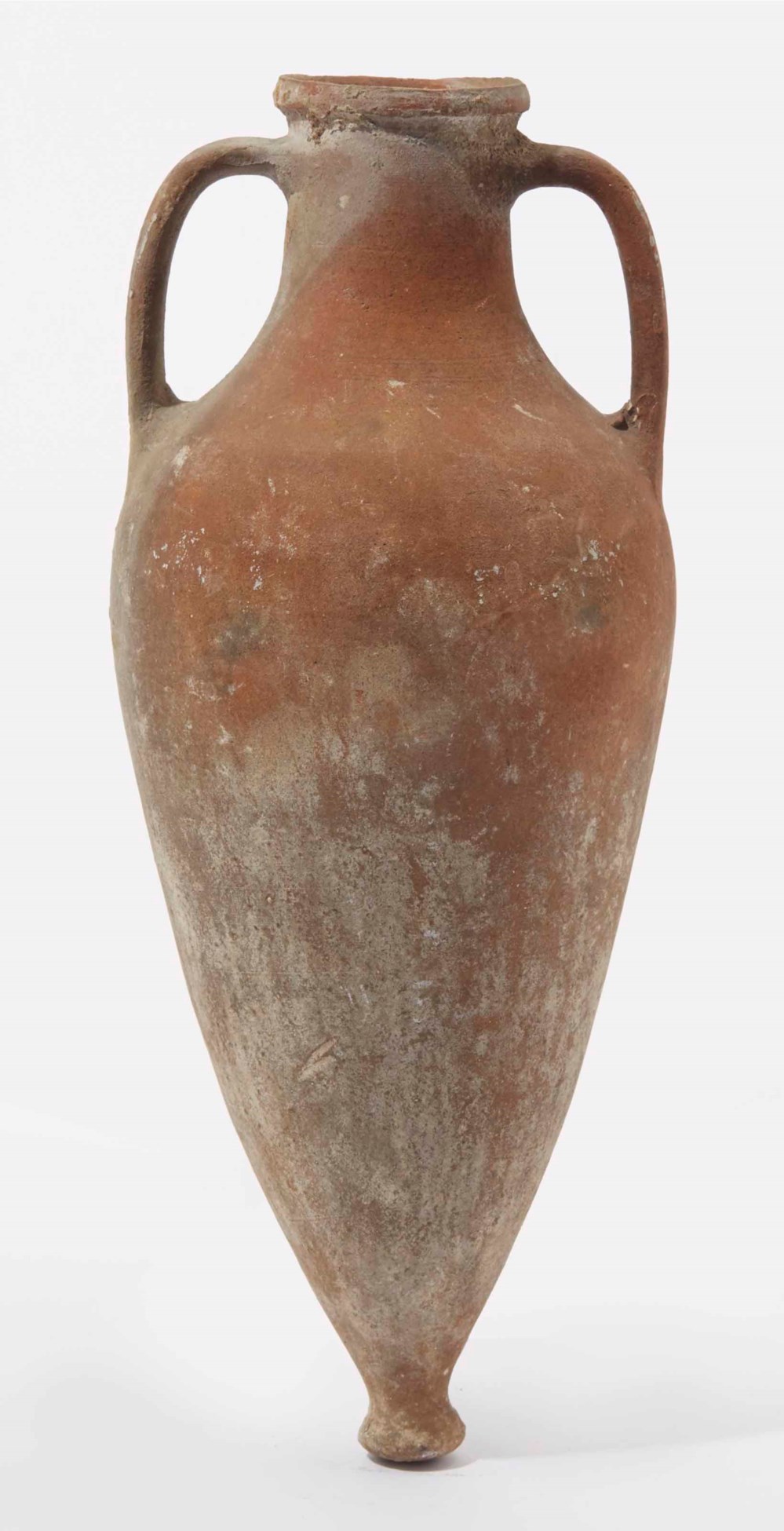 AMPHORE EN TERRE CUITE, ART ROMAIN, CIRCA IIEME-IIIEME SIECLE APRES J.C ...