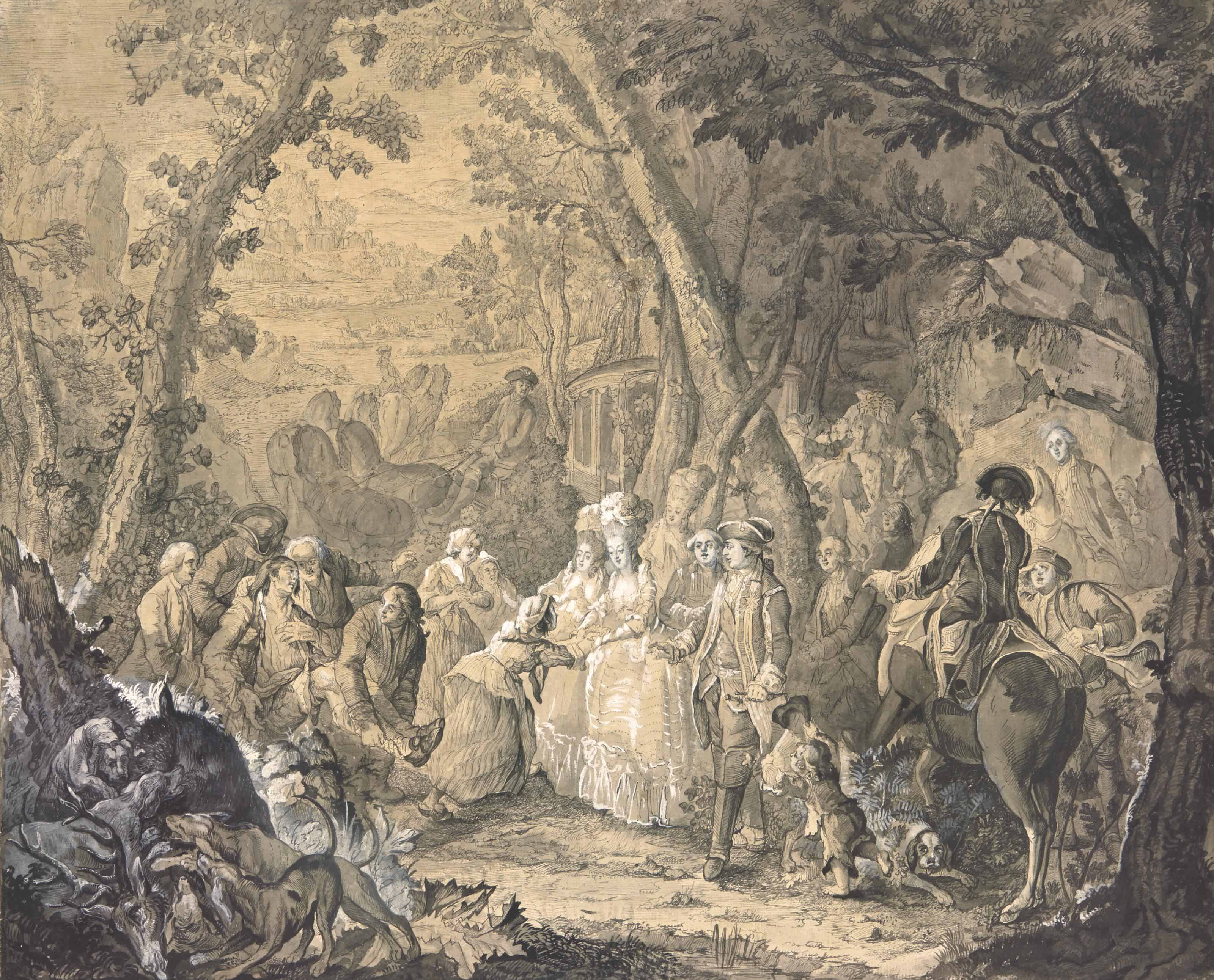 JEAN-BAPTISTE ANDRE GAUTIER D'AGOTY (PARIS 1740-1786) - Auktionen ...