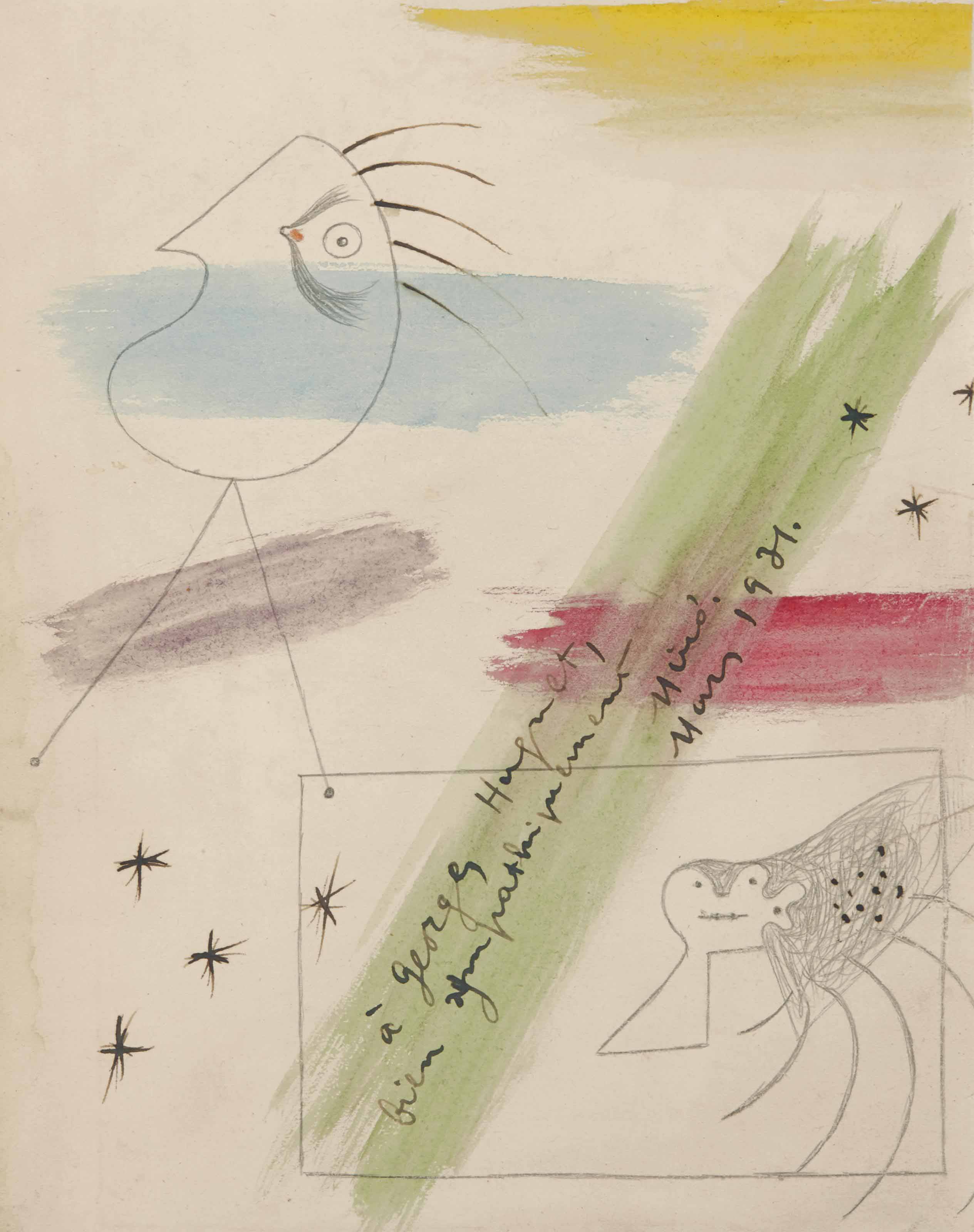 Joan Miró (1893-1983) , Sans titre | Christie's