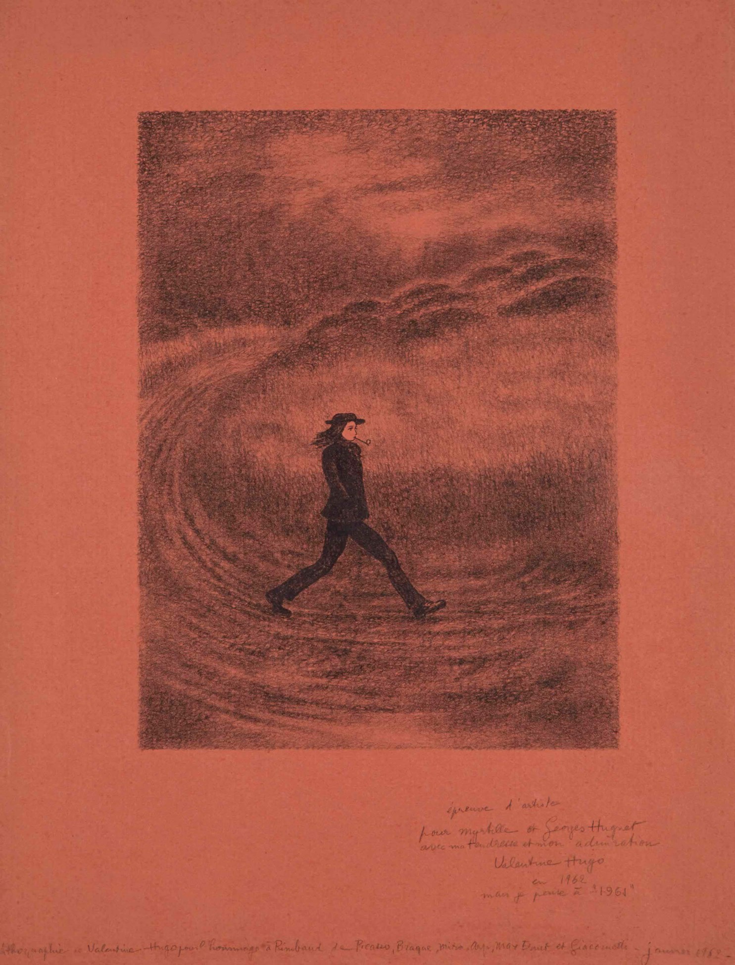 Valentine Hugo (1887-1968), Valentine Hugo pour l'hommage à Rimbaud de ...