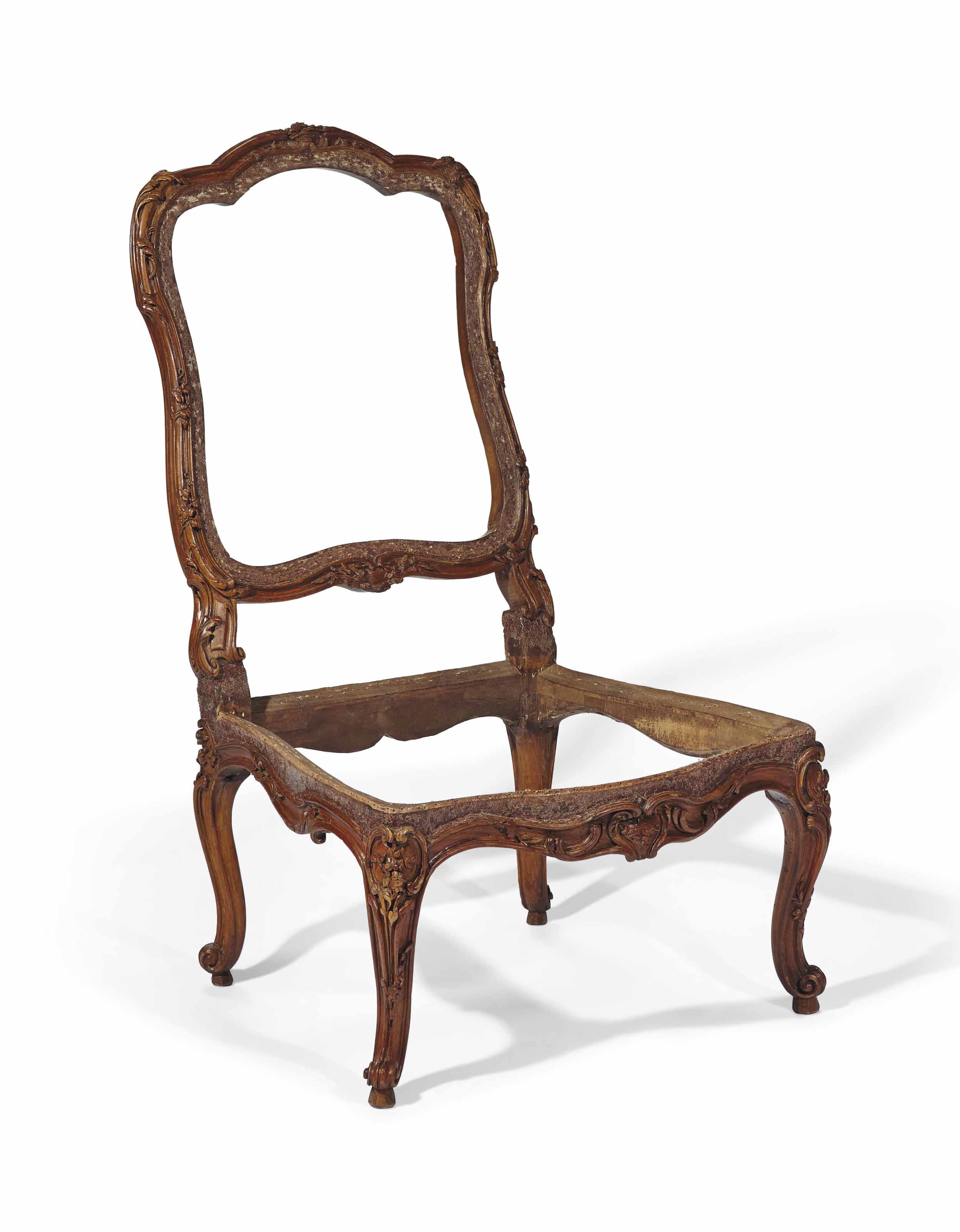 CHAISE A LA REINE D'EPOQUE LOUIS XV ESTAMPILLE DE ETIENNE MEUNIER ...