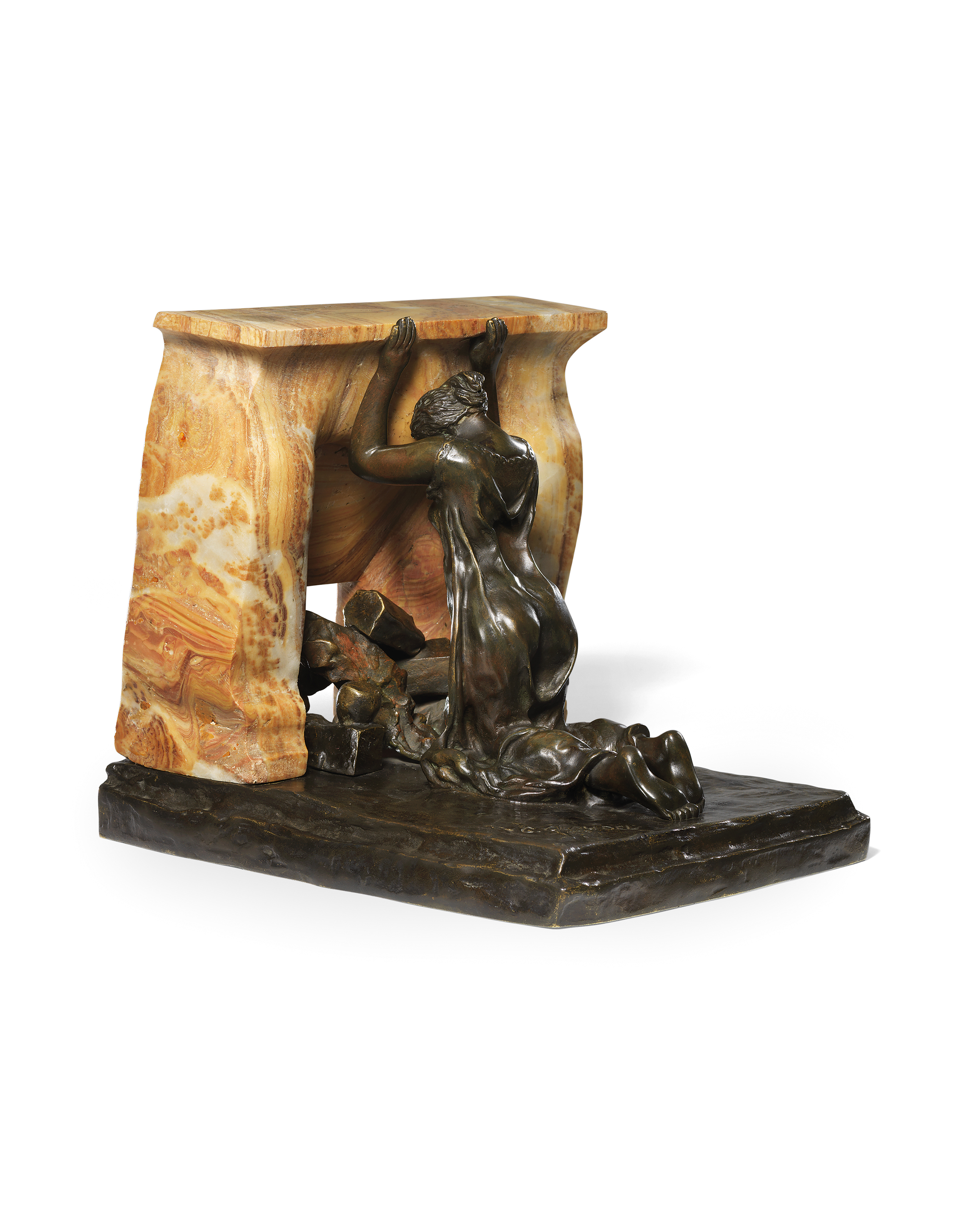 Camille Claudel (1864-1943) , La profonde pensée or Intimité | Christie's