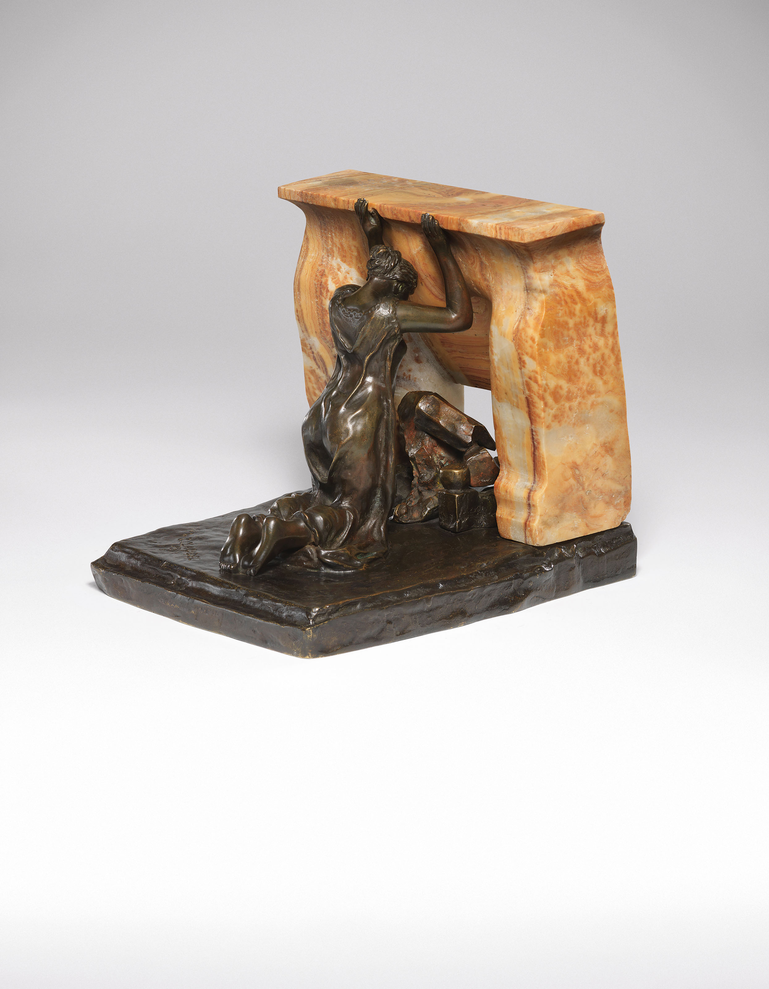 Camille Claudel (1864-1943) , La profonde pensée or Intimité | Christie's