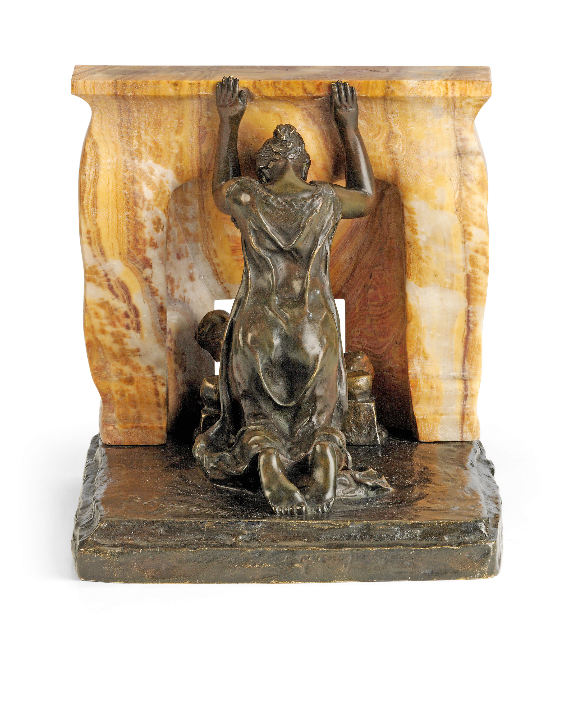 Camille Claudel (1864-1943) , La profonde pensée or Intimité | Christie's