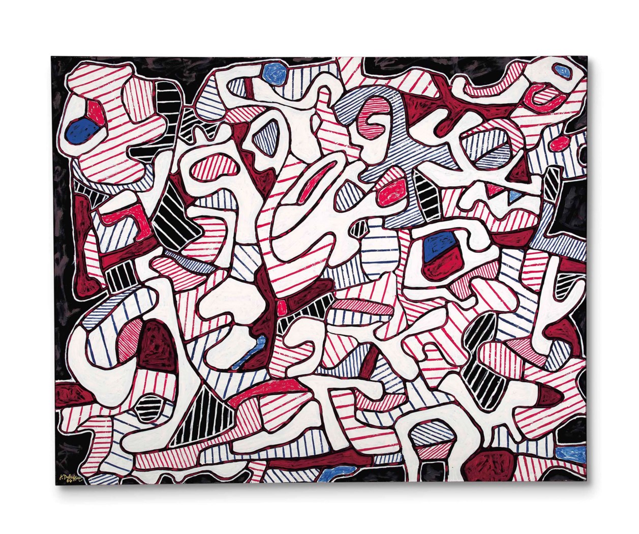 Jean Dubuffet (1901-1985), Veglione d’Ustensiles (Carnival of Utensils ...