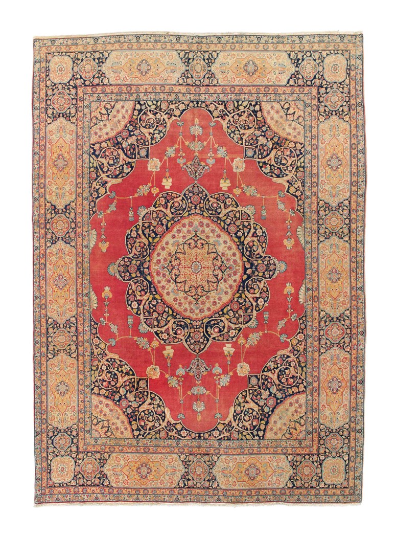 A TABRIZ CARPET, NORTH WEST PERSIA, CIRCA 1890 | Christie's