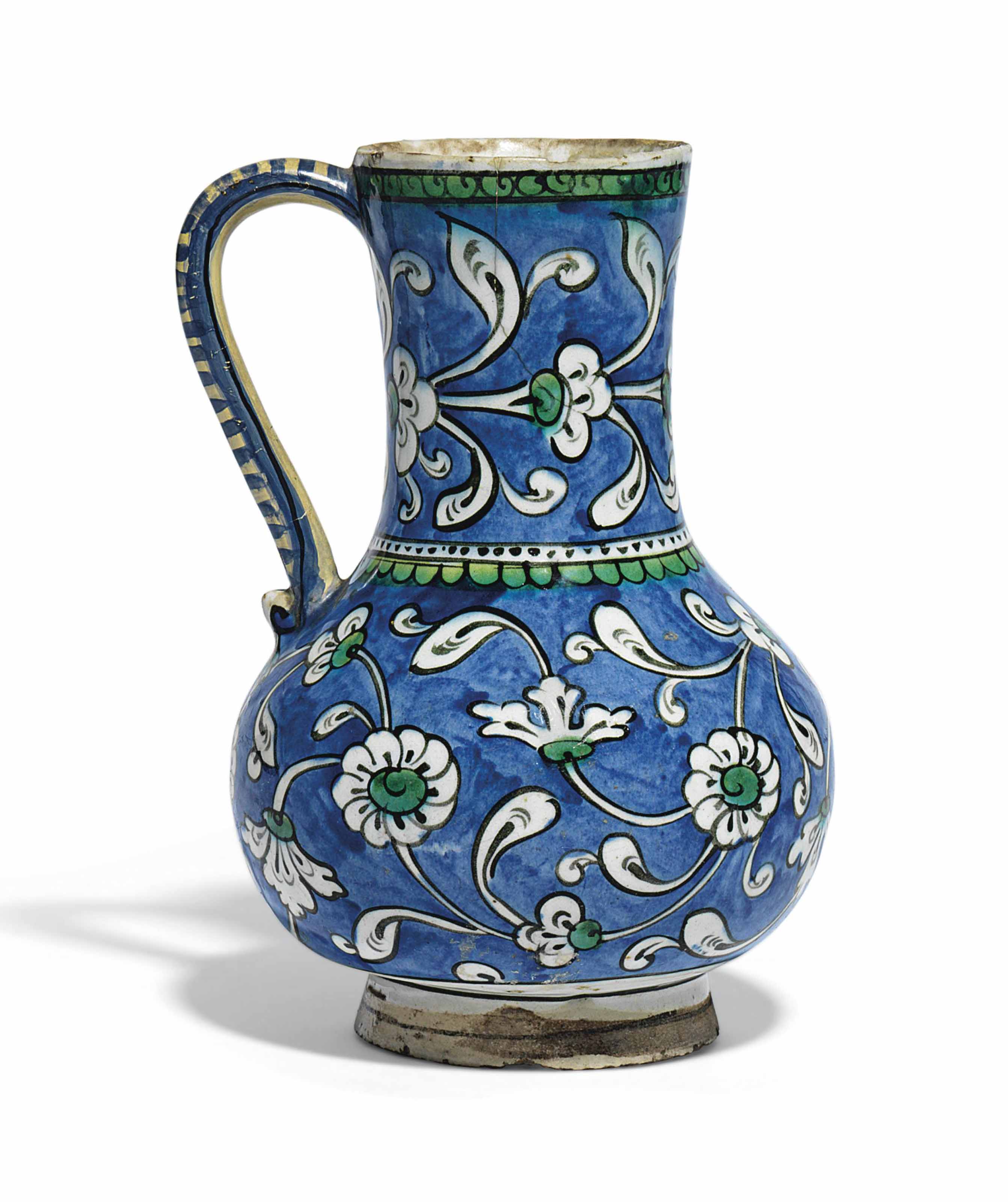 AN IZNIK POTTERY DISH, OTTOMAN TURKEY, 17TH CENTURY | Christie's