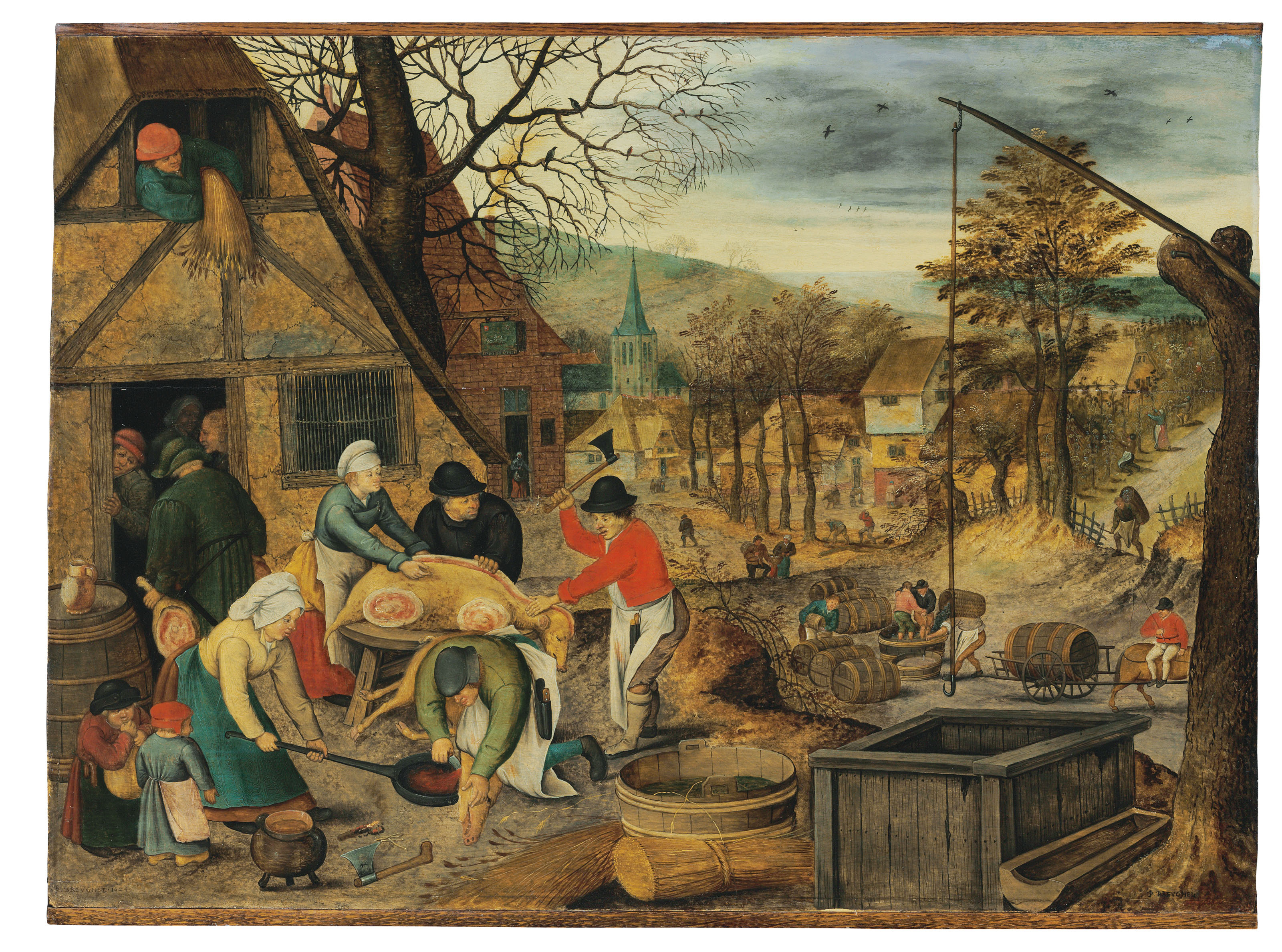 Pieter Brueghel II (Brussels c. 1564-1637/8 Antwerp) , The Four Seasons ...