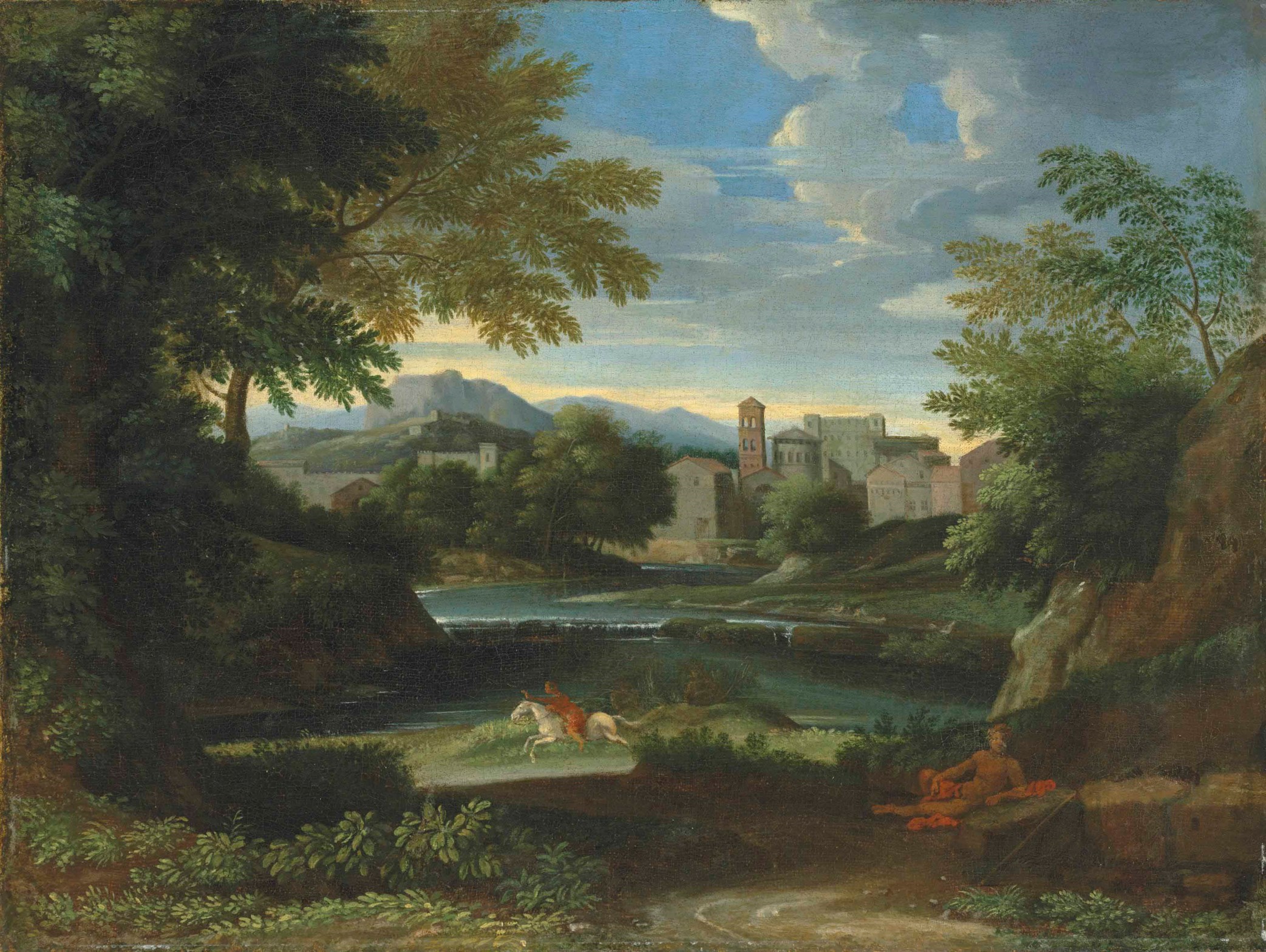Attributed to Gaspard Dughet, called Gaspard Poussin (Rome 1615-1675 ...