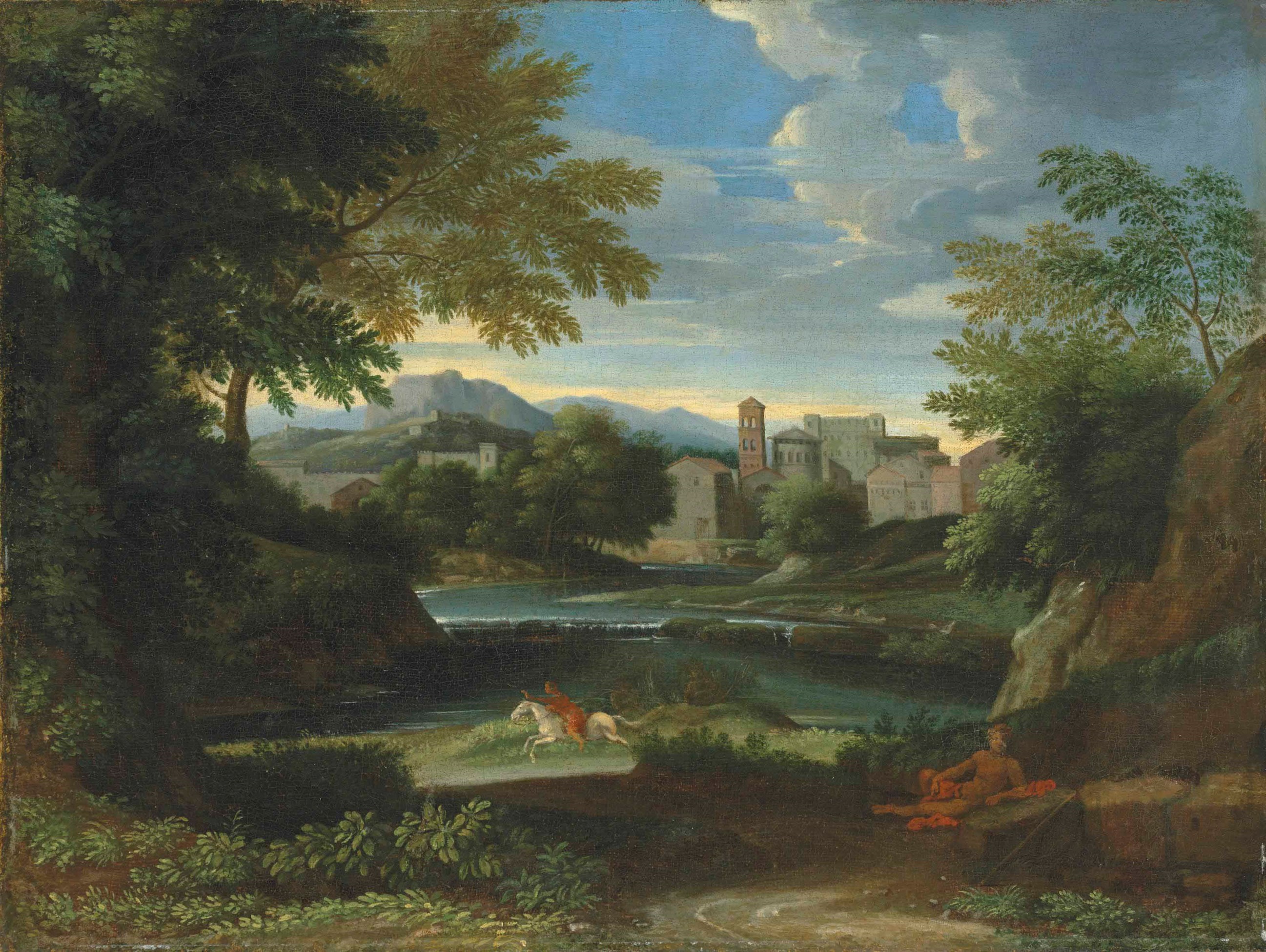 Attributed to Gaspard Dughet, called Gaspard Poussin (Rome 1615-1675 ...