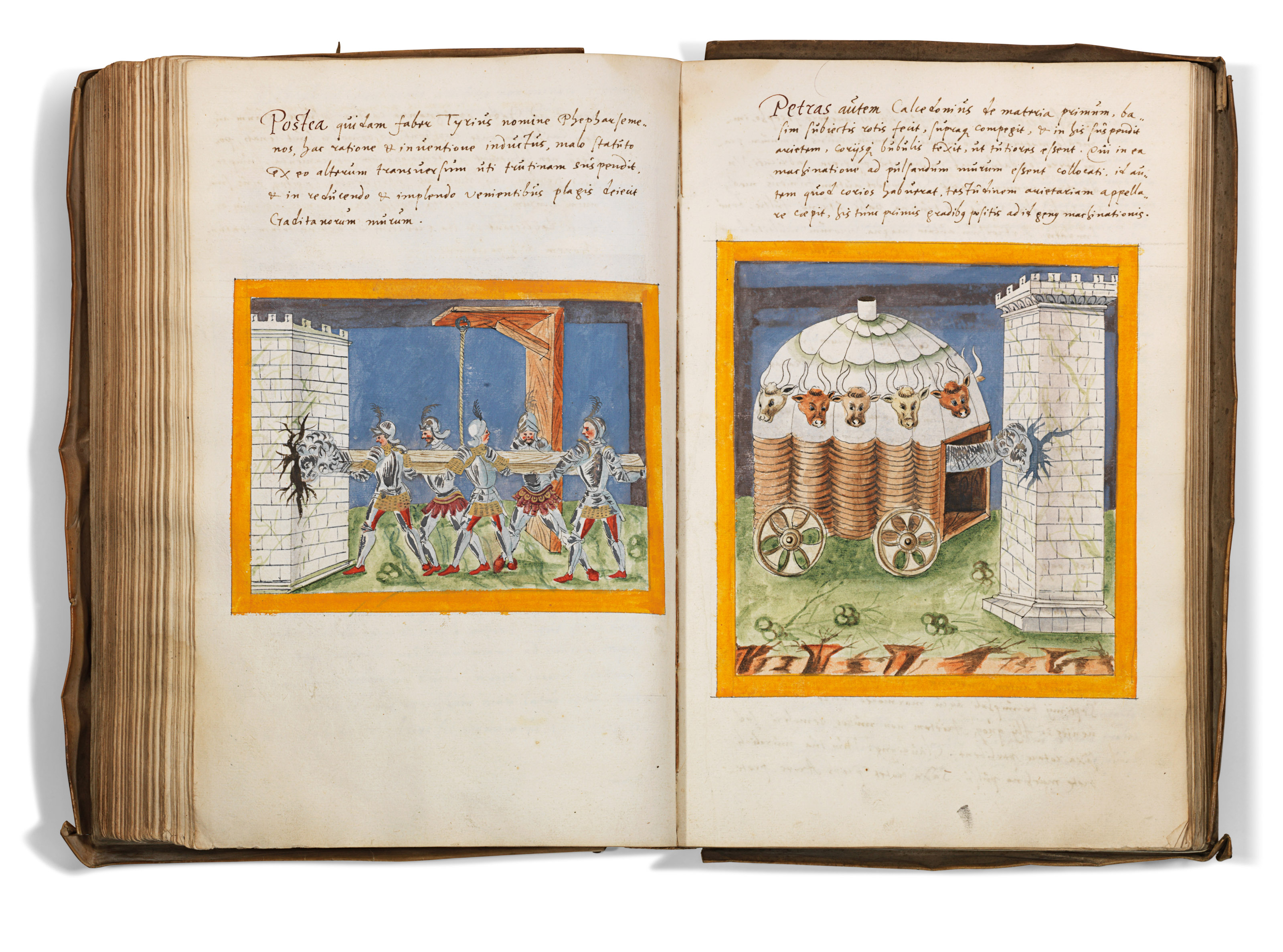 VALTURIUS, Robertus (1413-1484), De re militari, illustrated manuscript ...