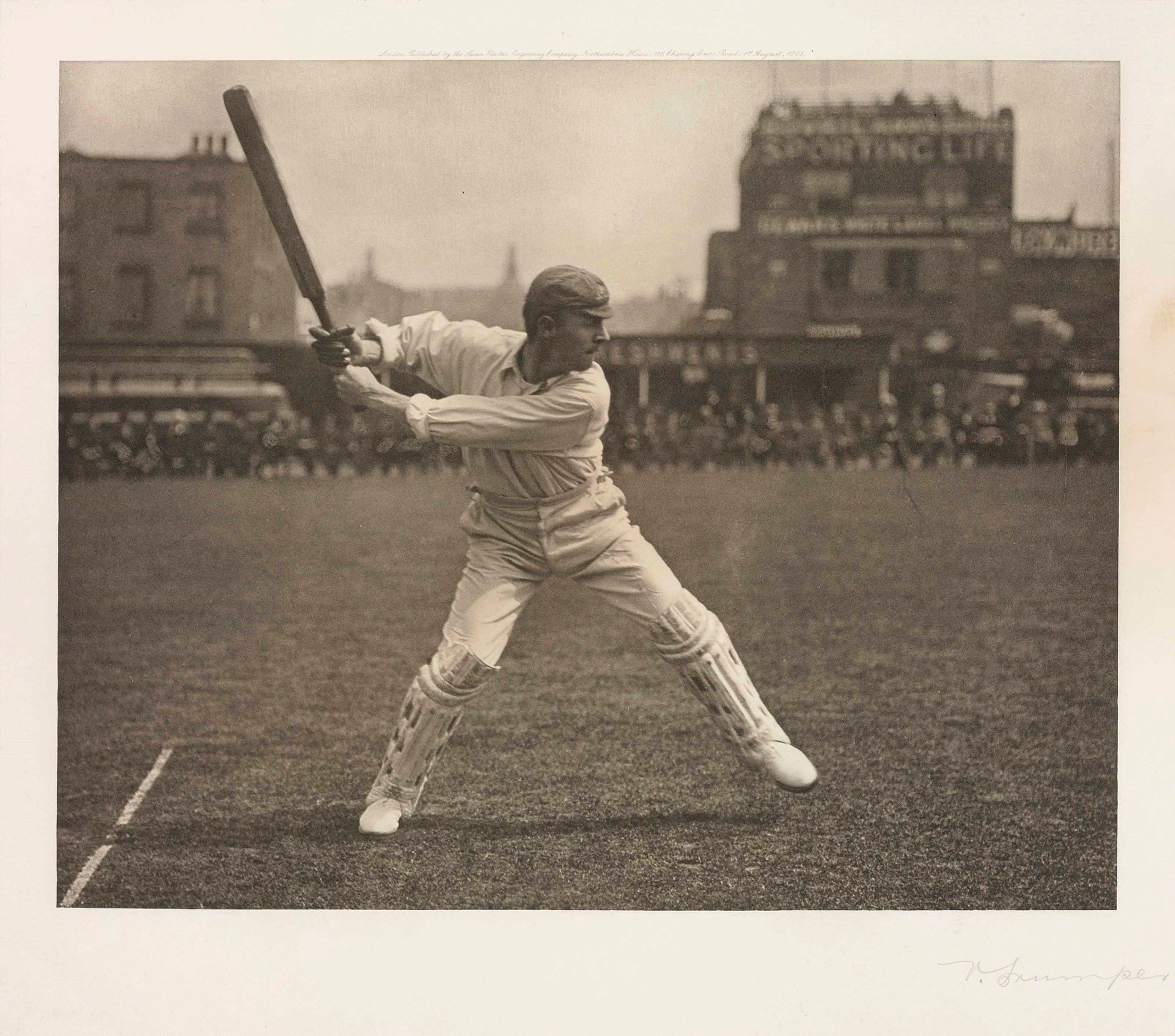 BELDAM, George W. (photographer). Victor Trumper, London: Swan Electric ...