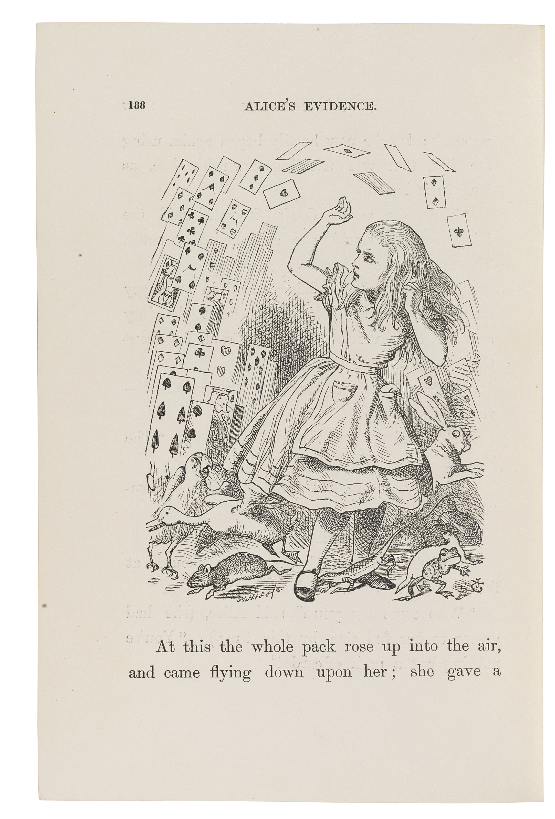 DODGSON, Charles Lutwidge ('Lewis Carroll') (1832-1898). Alice's ...