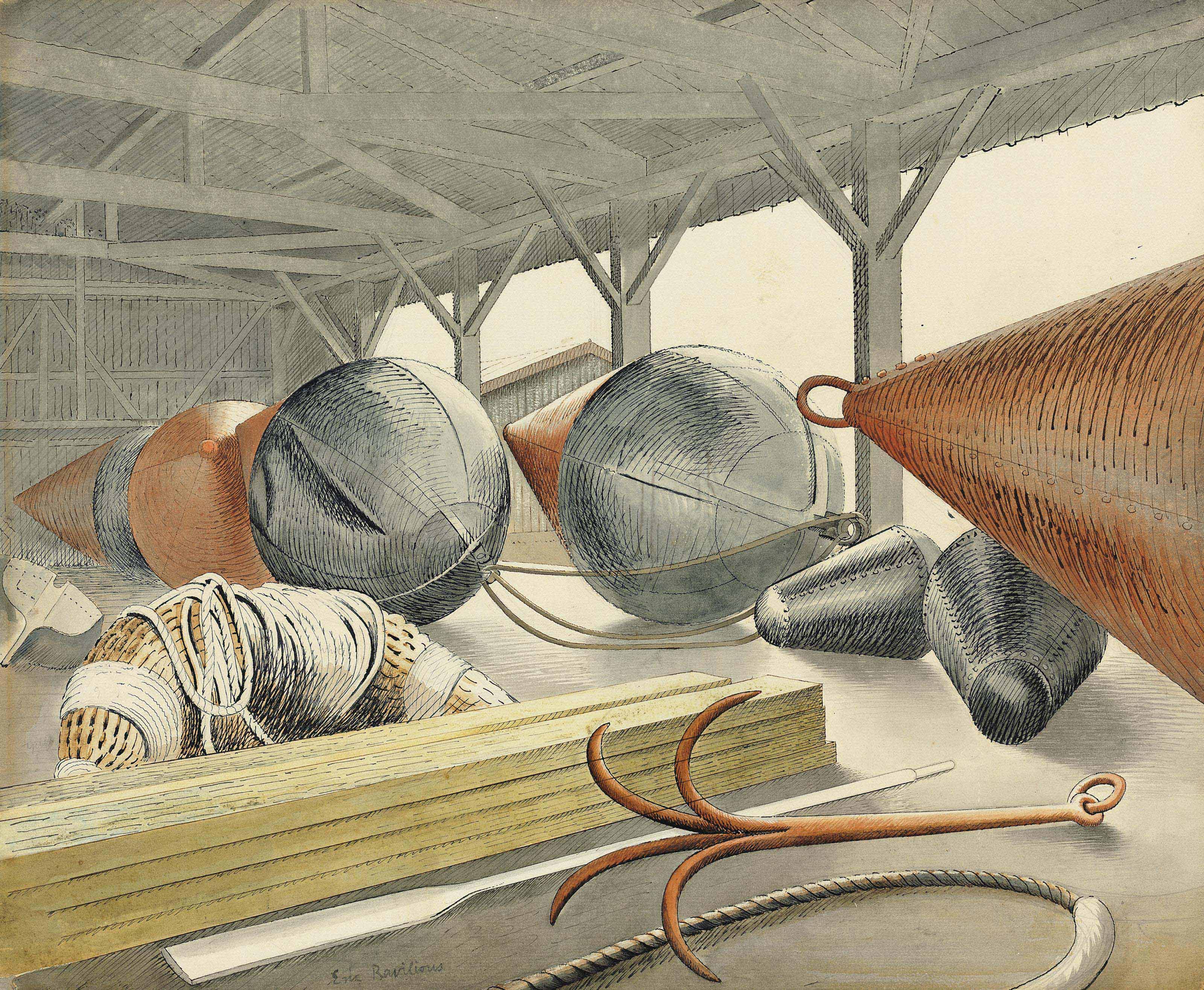Eric Ravilious (1903-1942) - auctions & price archive
