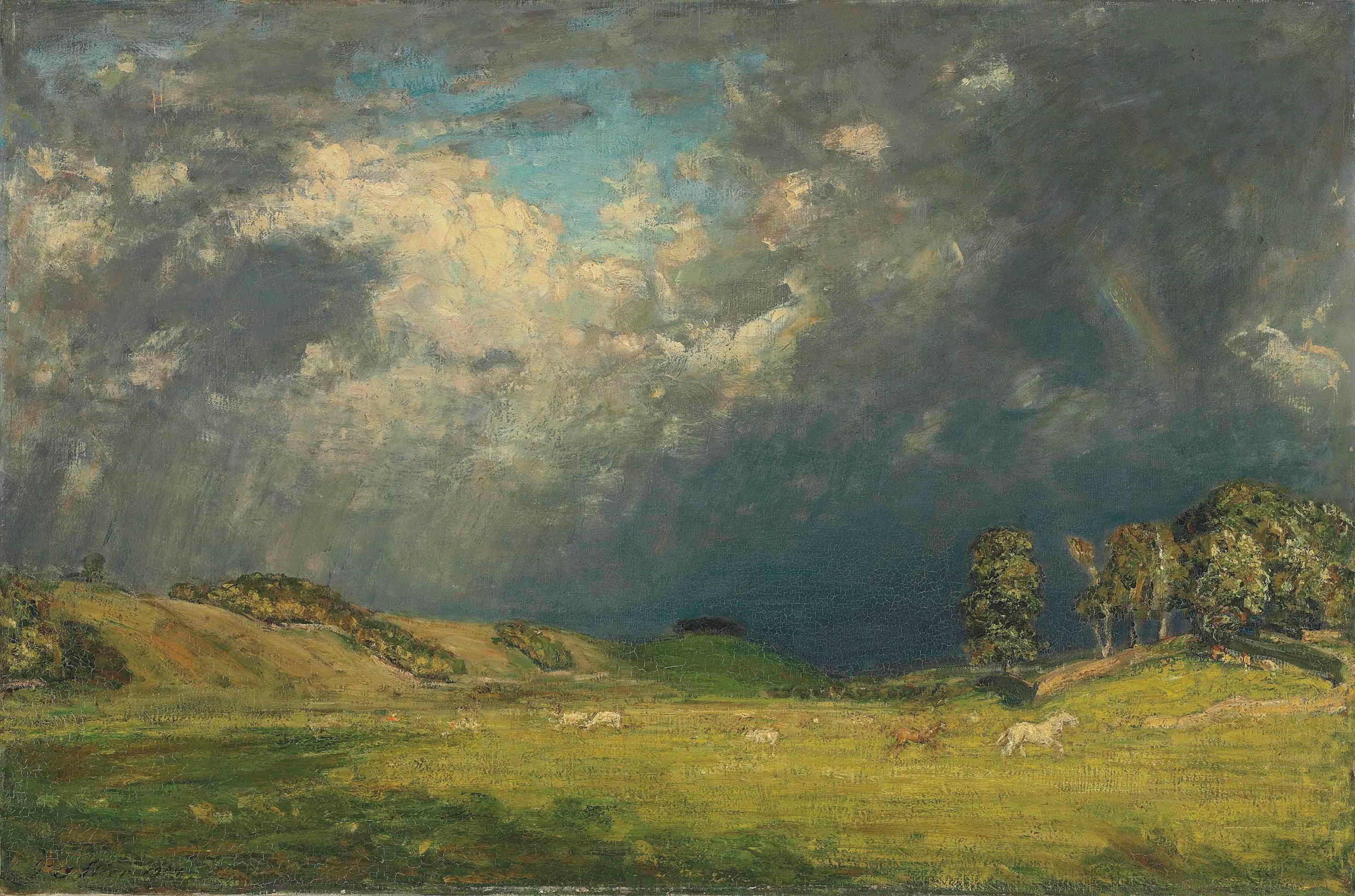 Philip Wilson Steer, O.M., R.A. (1860-1942), The Storm, Hawes ...