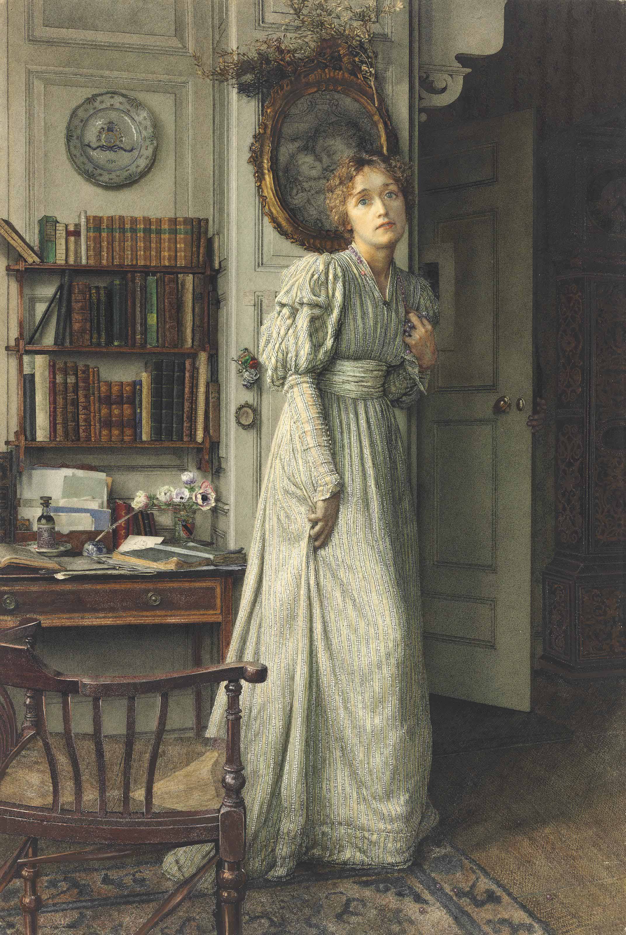 Anna Alma-Tadema (1867-1943) , The Closing Door | Christie's