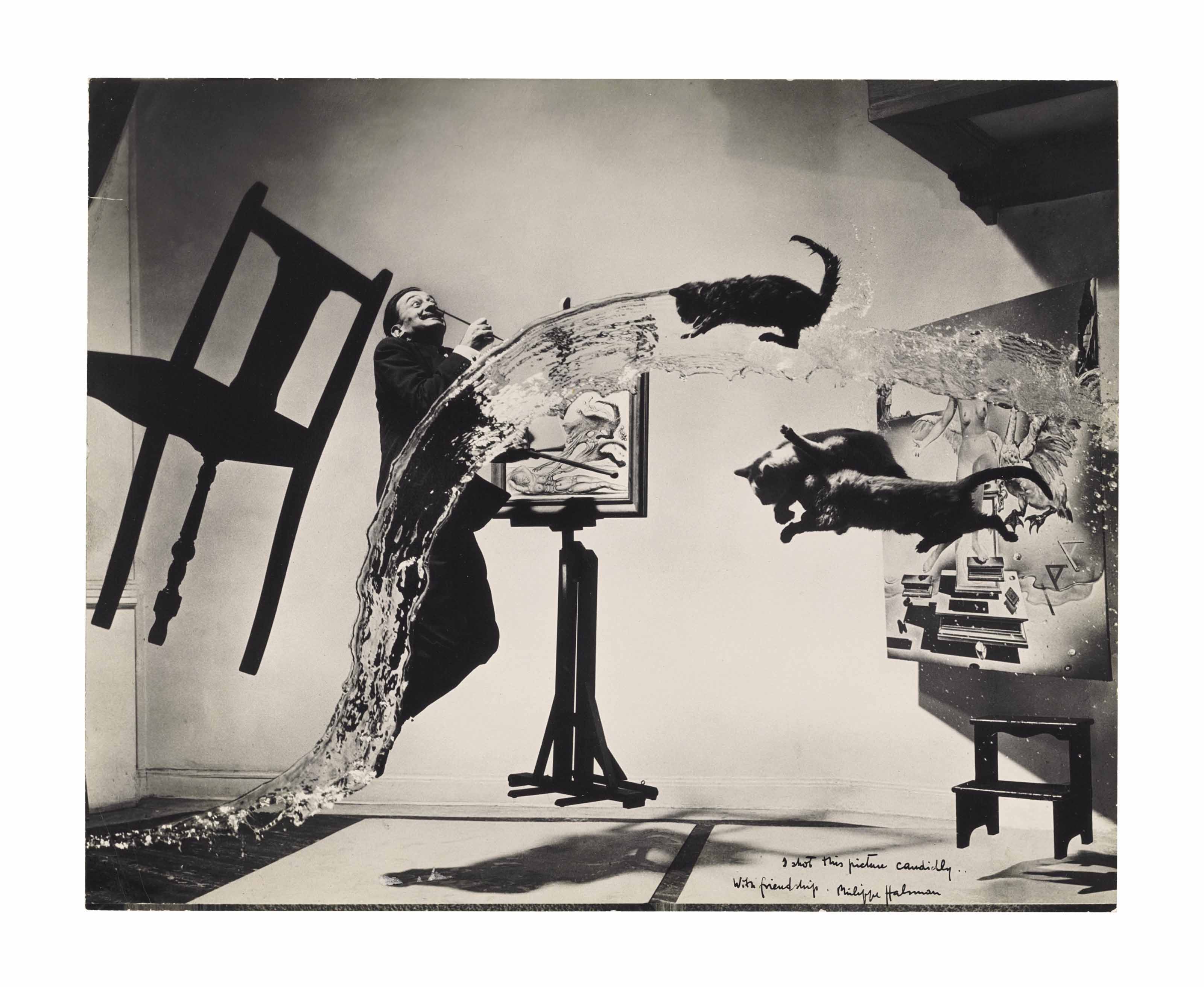 Philippe Halsman Dalí Atomicus 1948 : r/museum