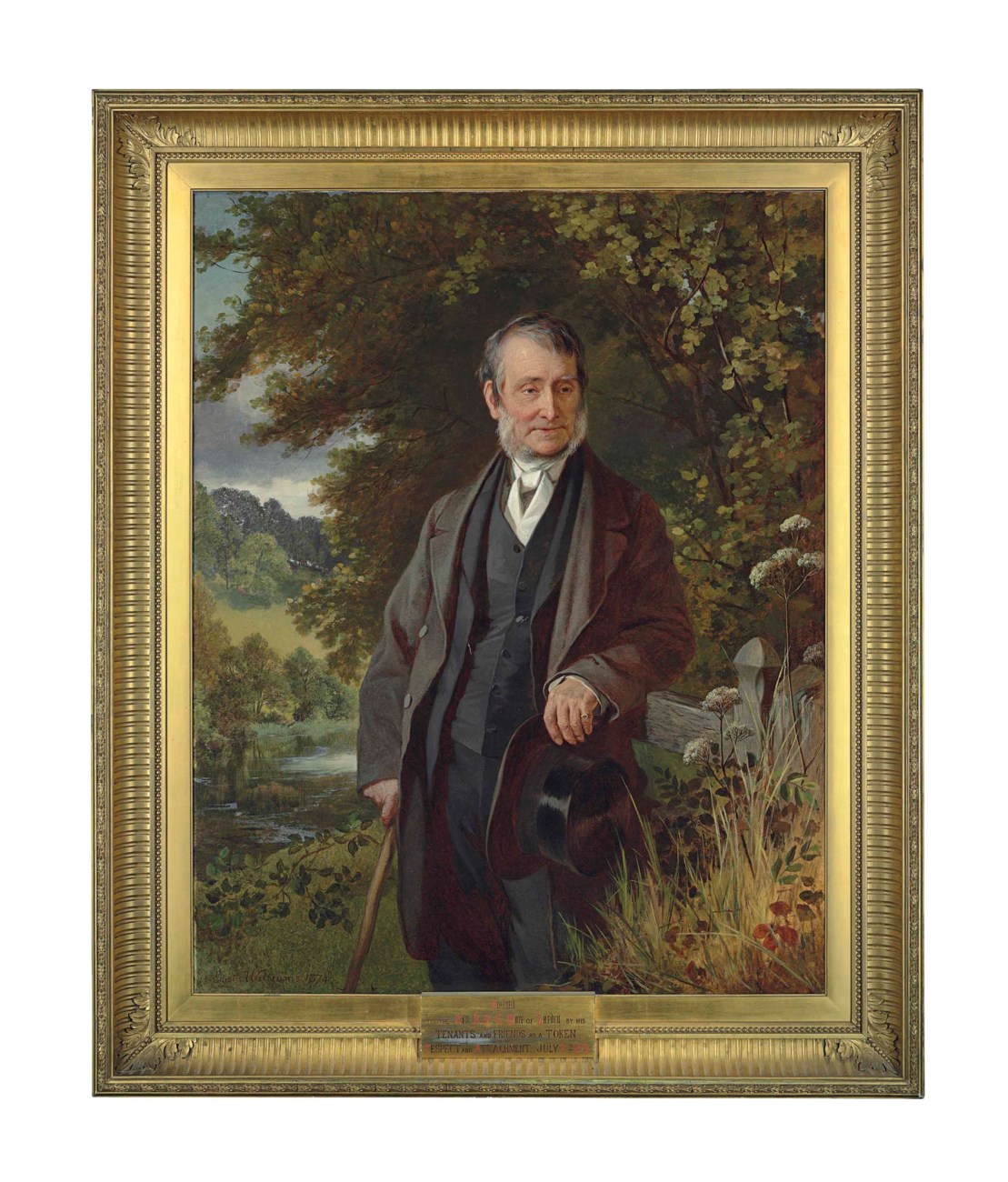 Edwin Williams (fl. 1822-1881), Portrait of the Rev. Robert Henry Gayer ...