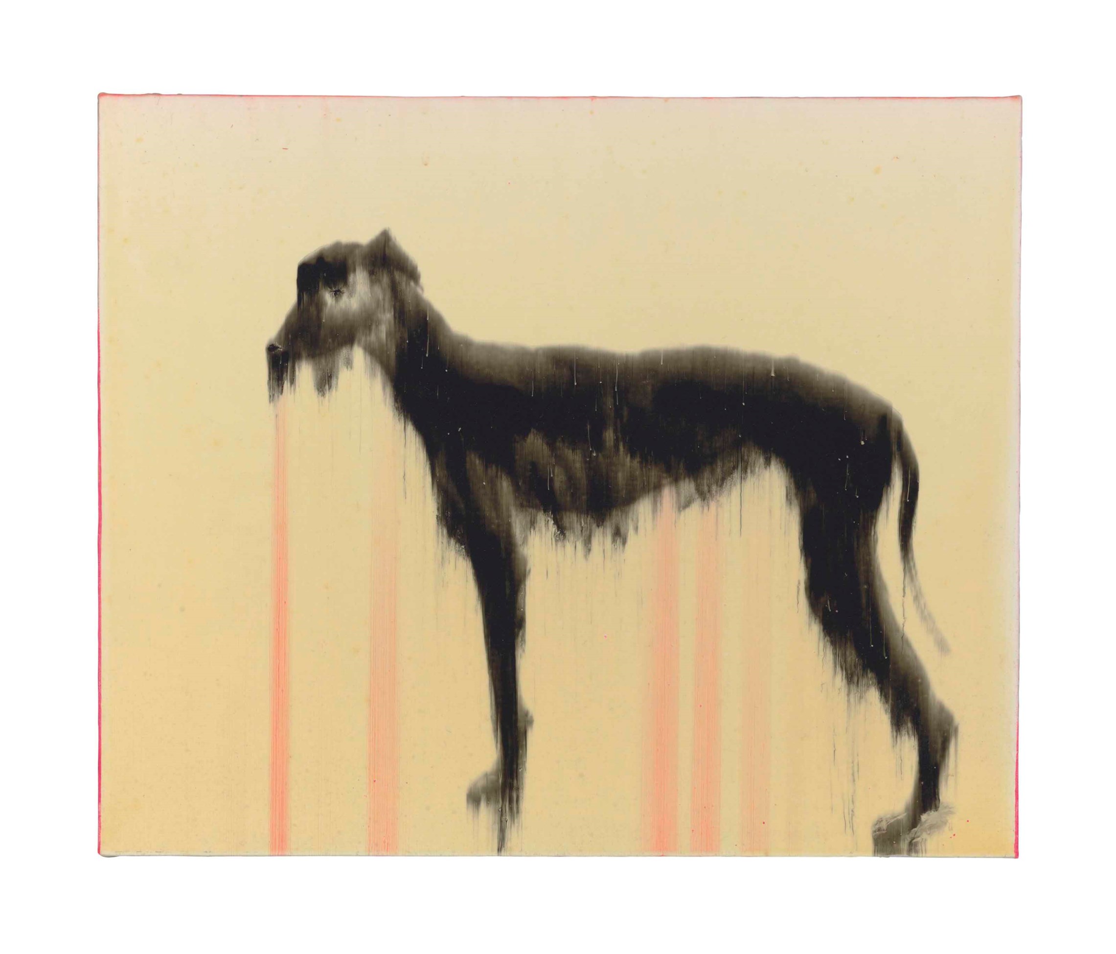 Rachel Howard (B. 1969), Bananas (Black Dog) | Christie's