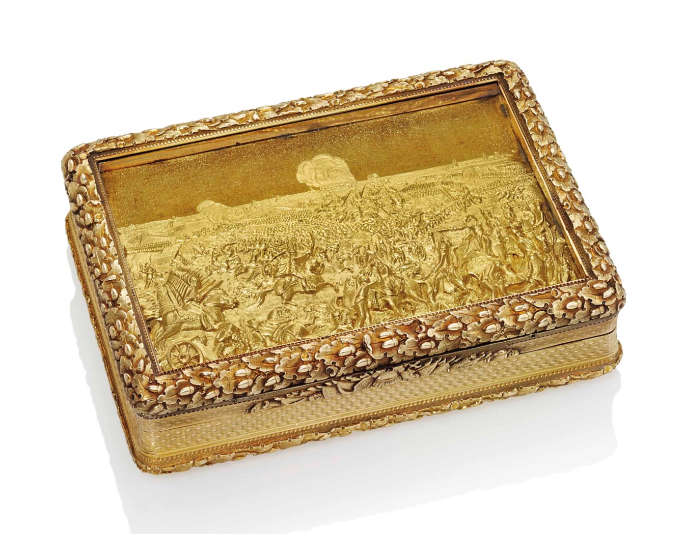 A REGENCY GOLD PRESENTATION SNUFF-BOX, BY ALEXANDER JAMES STRACHAN (FL ...