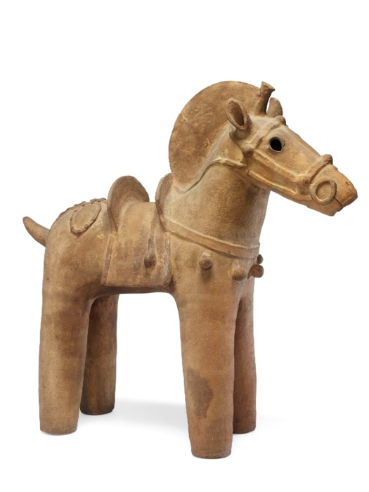 A Haniwa Model of a Horse