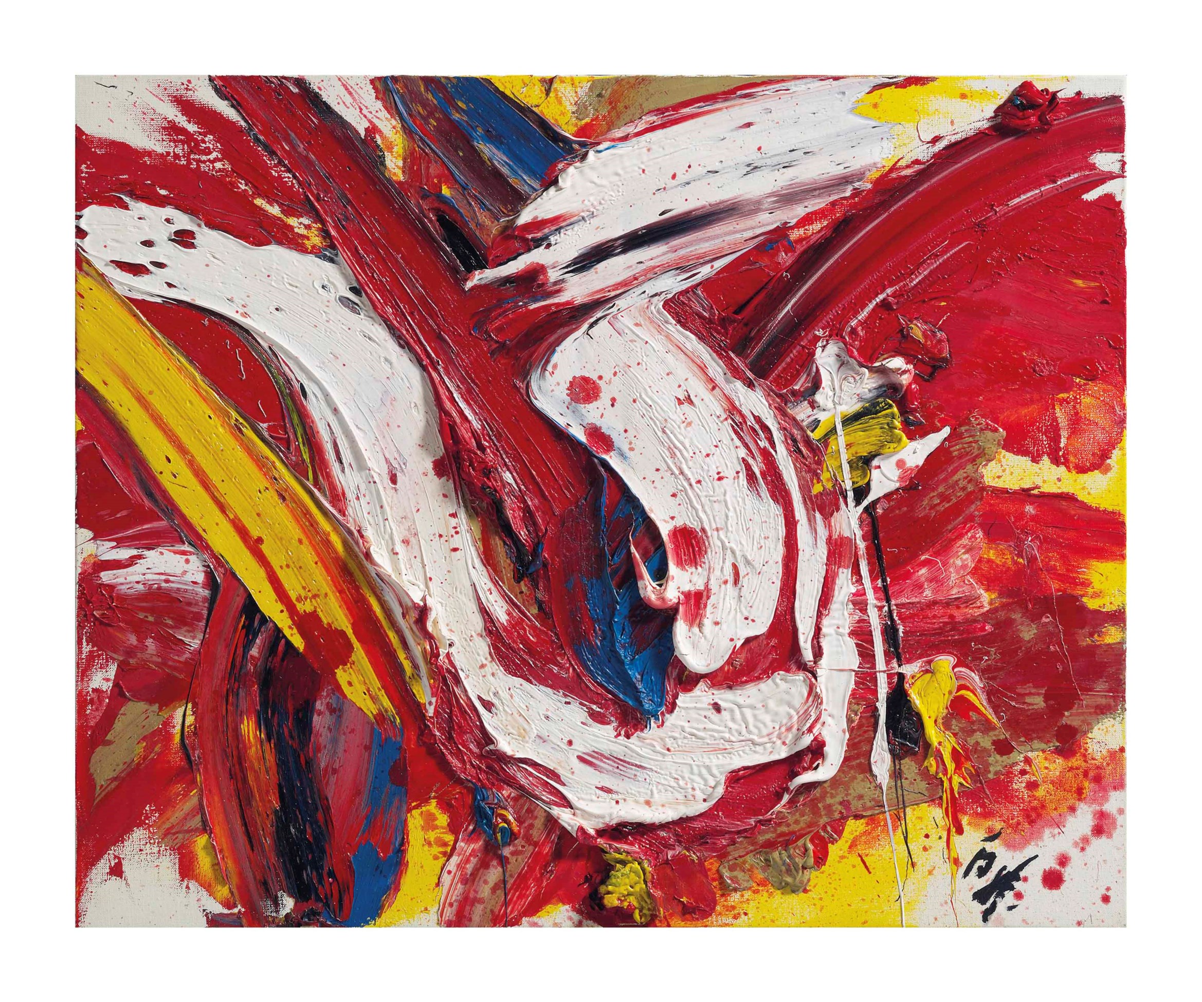 Kazuo Shiraga (1924 - 2008), Kakushaku (Vigorous) | Christie's