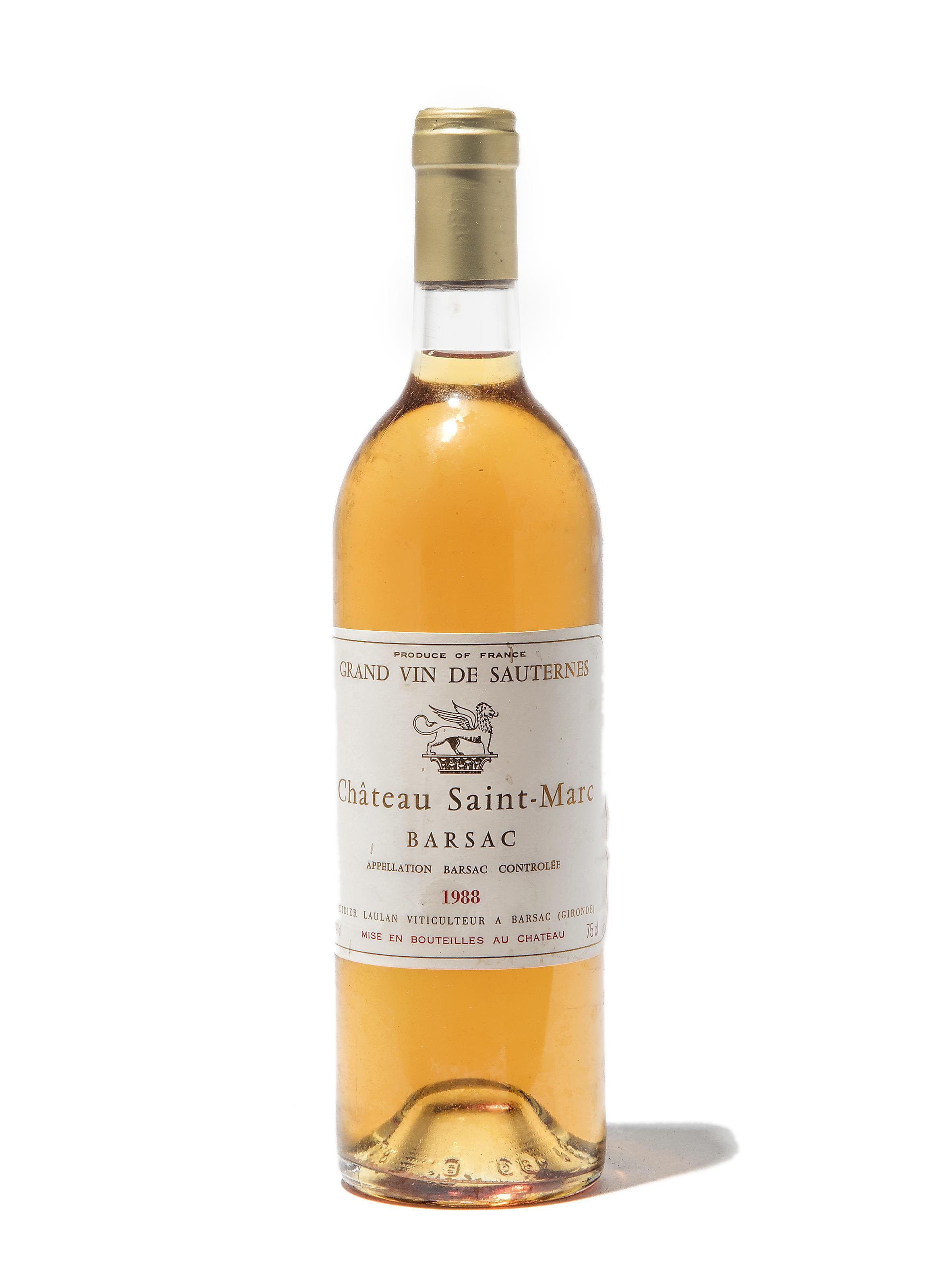 Château Saint-Marc 1988, Barsac | Christie’s