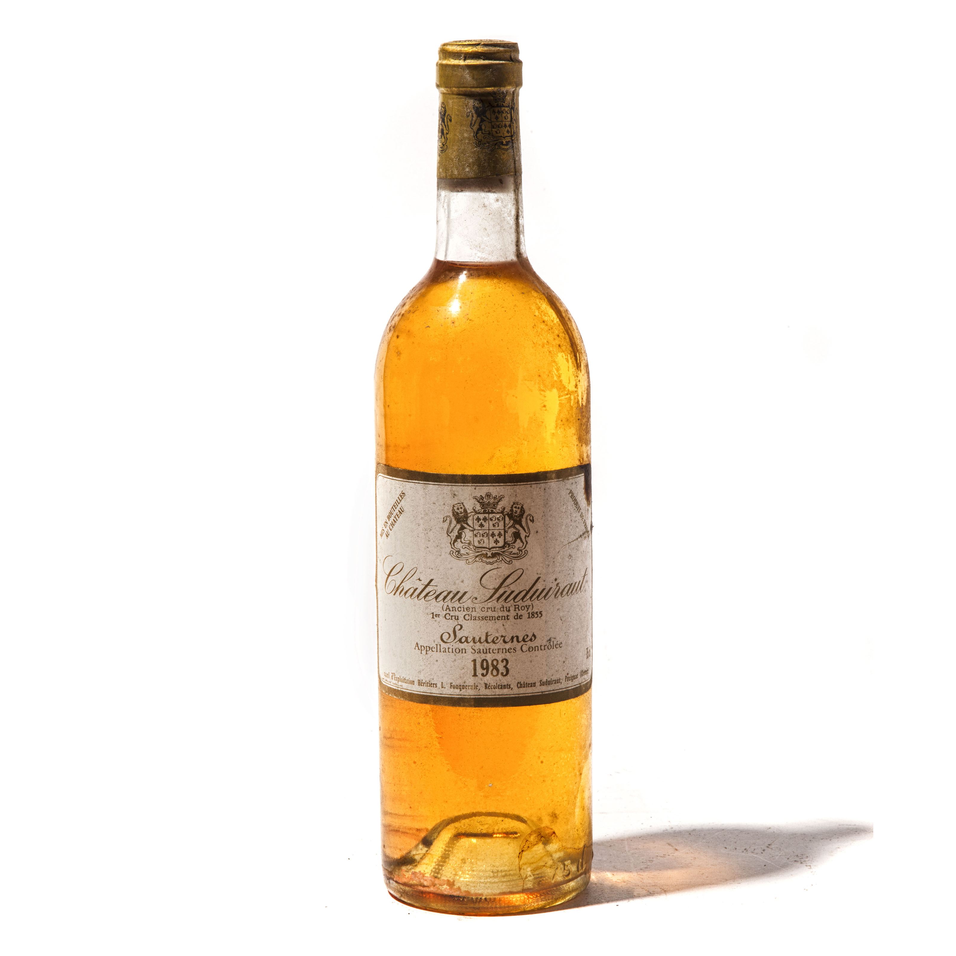 Château Suduiraut 1983, Preignac (Sauternes), 1er cru classé | Christie’s