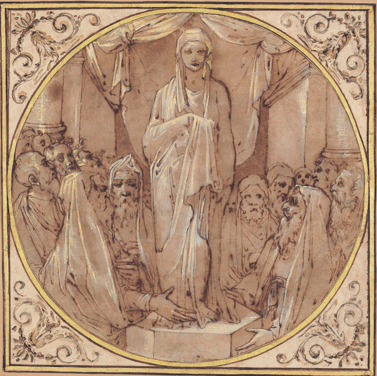 Circle of Taddeo Zuccaro (Sant' Angelo in Vado 1529-1566 Rome), A ...