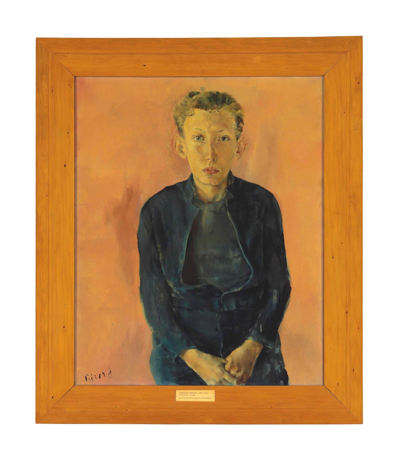 Christian Bérard (1902-1949), Portrait of a boy | Christie's